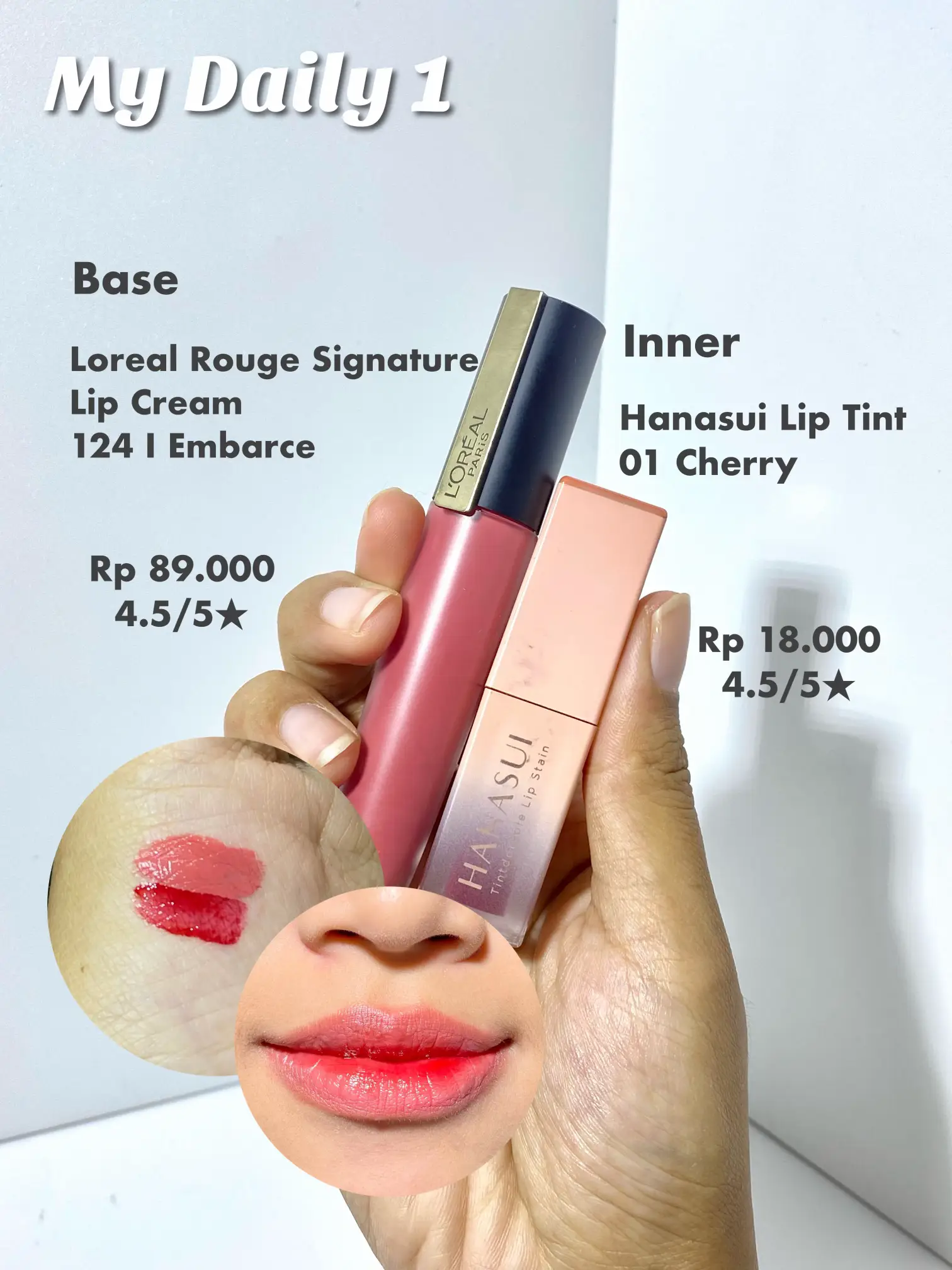 Rekomendasi Ombre Lips untuk Daily | Galeri diposting oleh b.ina93 | Lemon8