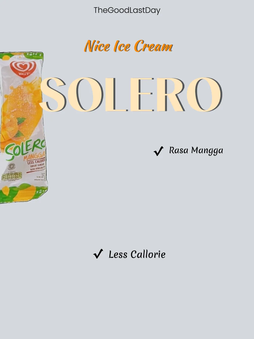SOLERO ICE CREAM.... | Galeri diposting oleh TheGoodLastDay | Lemon8