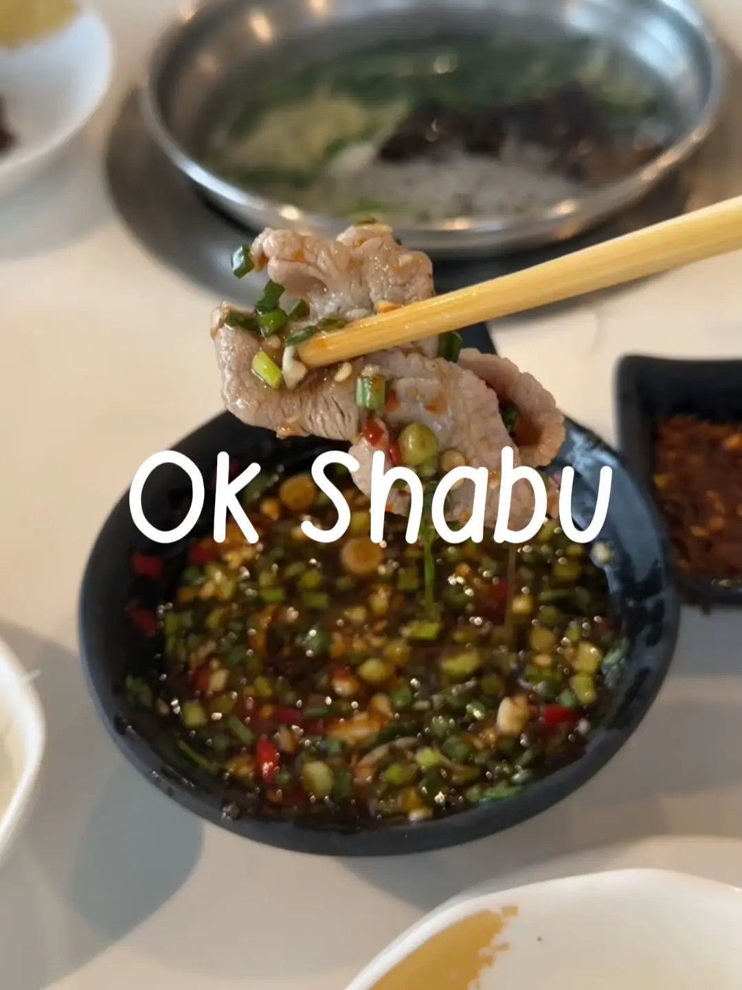 ok shabu ชาบูในตำนานย่านทองหล่อ🤎 | วิดีโอที่เผยแพร่โดย heychaaim | Lemon8