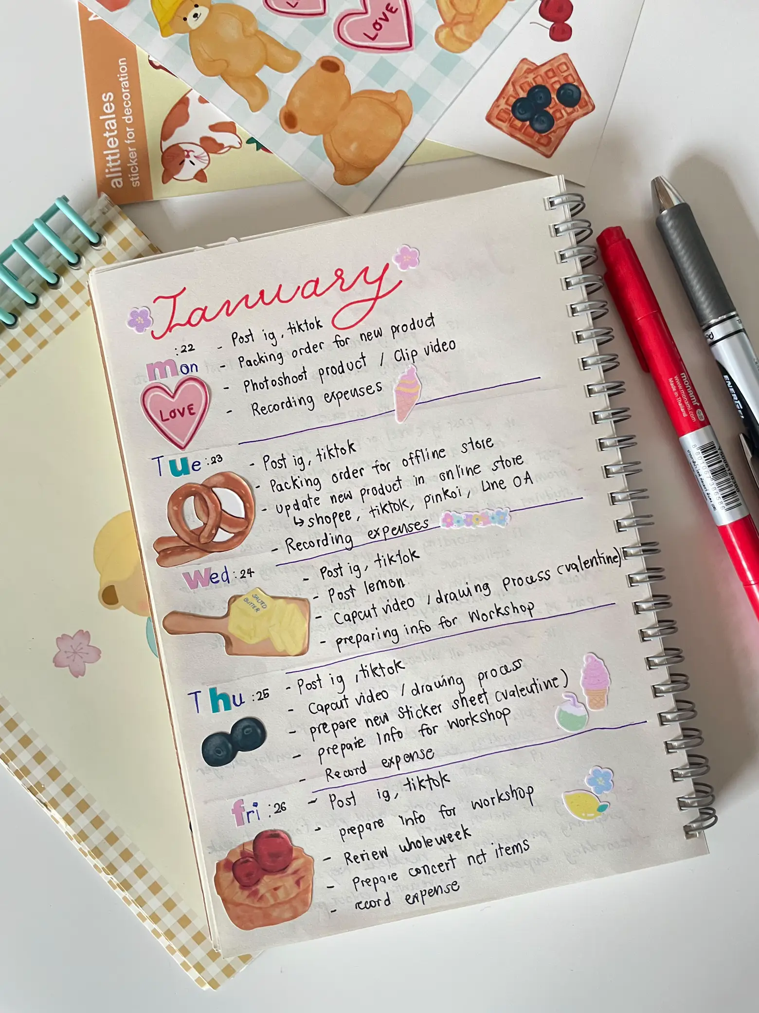 Week plan - การค้นหาใน Lemon8