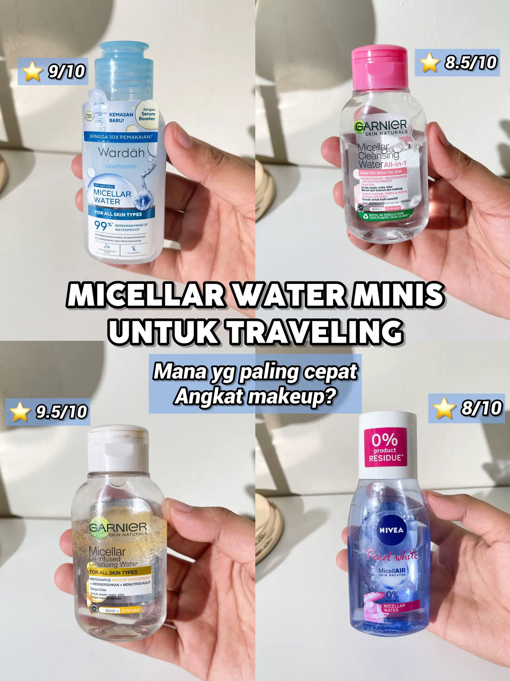 REKOMENDASI MICELLAR WATER UNDER 50K ‼️ | Galeri diposting oleh Mega ...