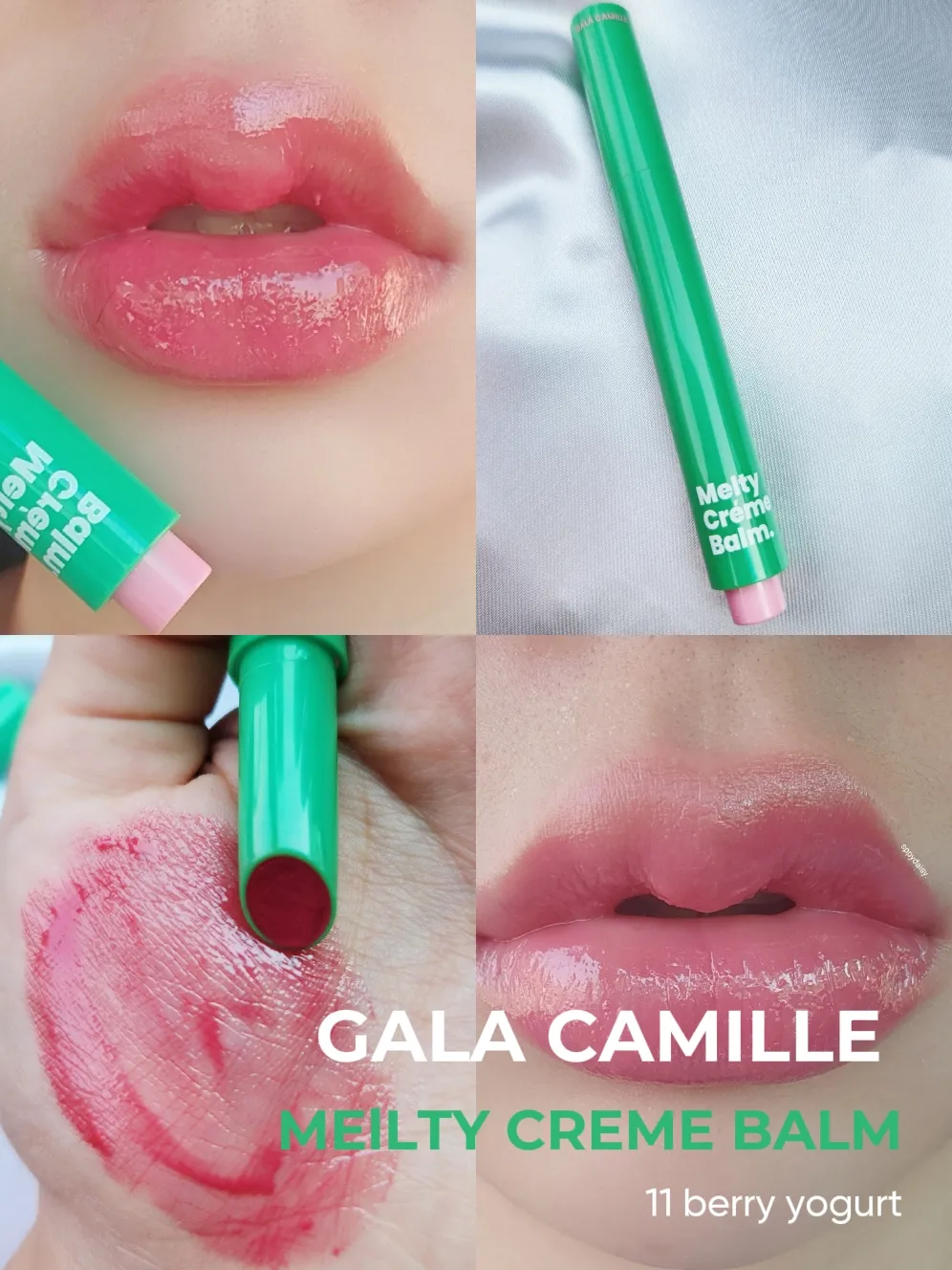 GALA CAMILLE | Loud Green Lip 💚 New Color Won Young Won Jai | Gallery ...