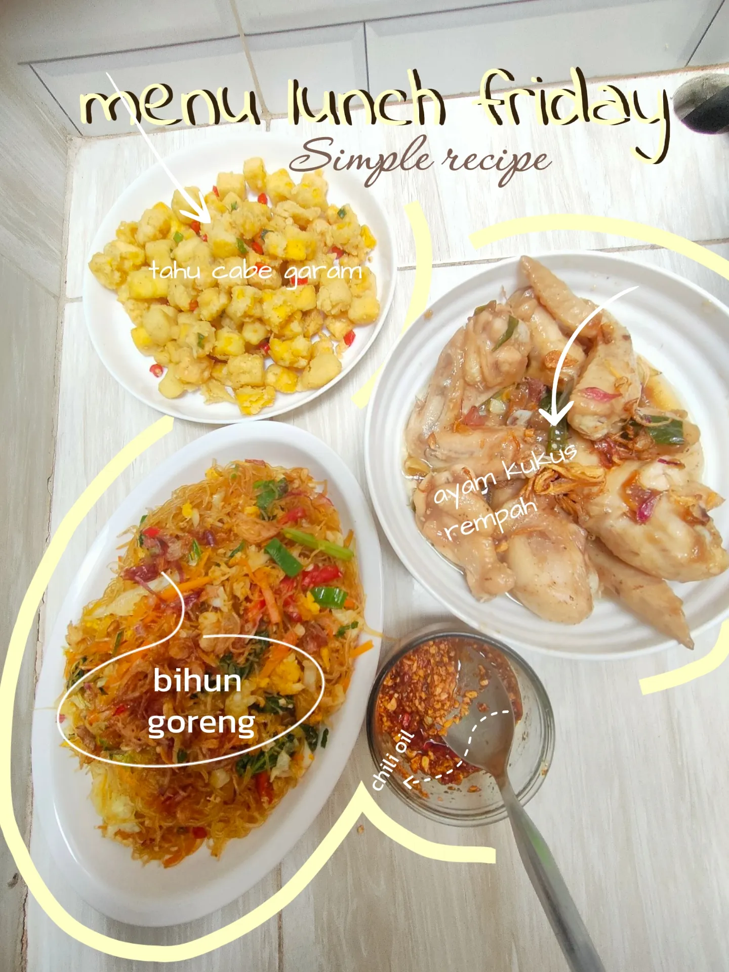 menu lunch friday | Galeri diposting oleh dhivakitchen | Lemon8