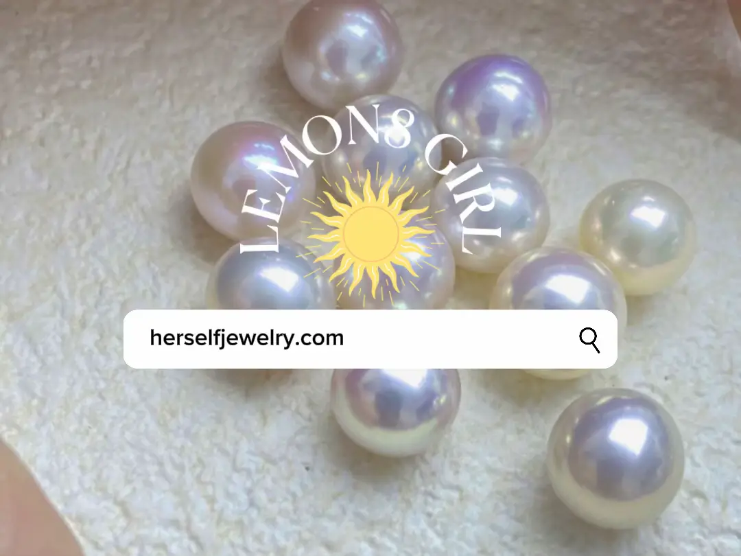 Fine pearls 😍 vs custom pearls | Video published by Herself Jewelry | Lemon8