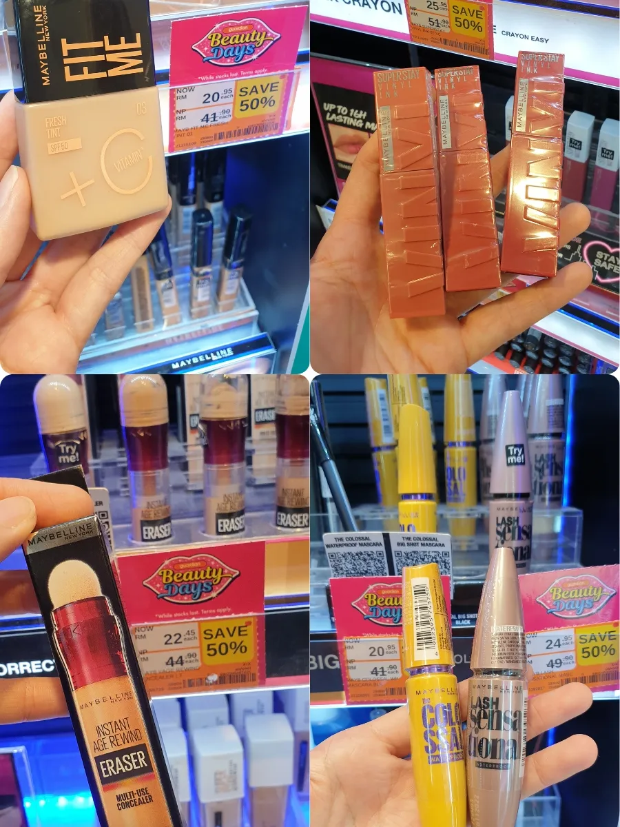 Guardian 50% Cosmetic SALES!!! | Galeri diposting oleh Guardian MY | Lemon8