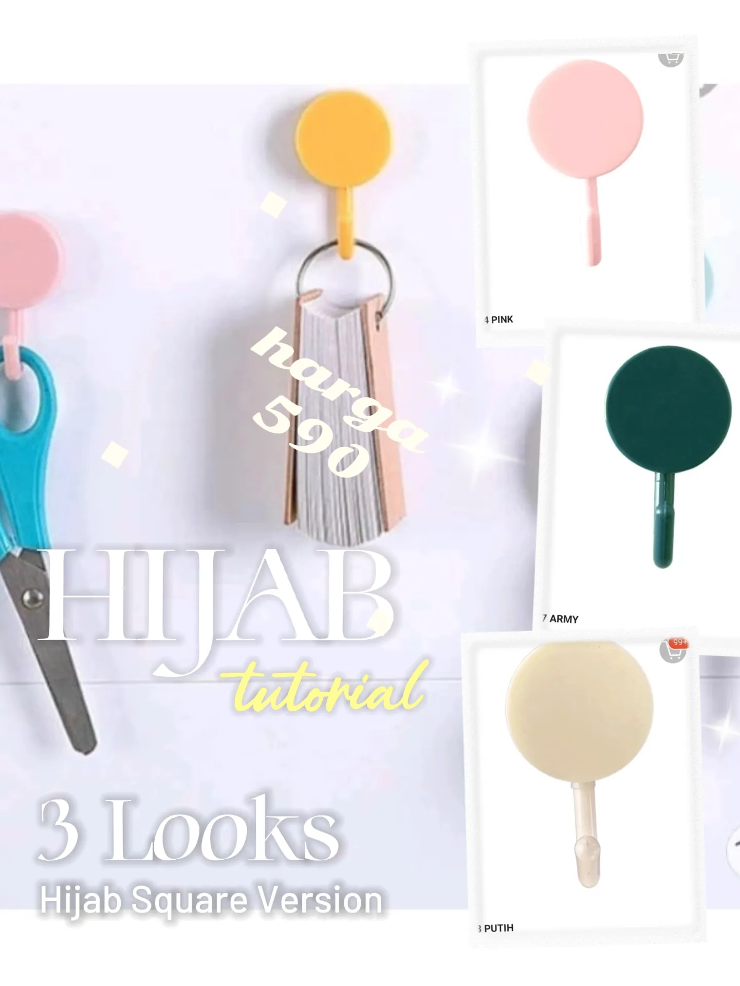 Hook Pengait Hanya Rp.590 | แกลเลอรีที่โพสต์โดย Hokiro | Lemon8