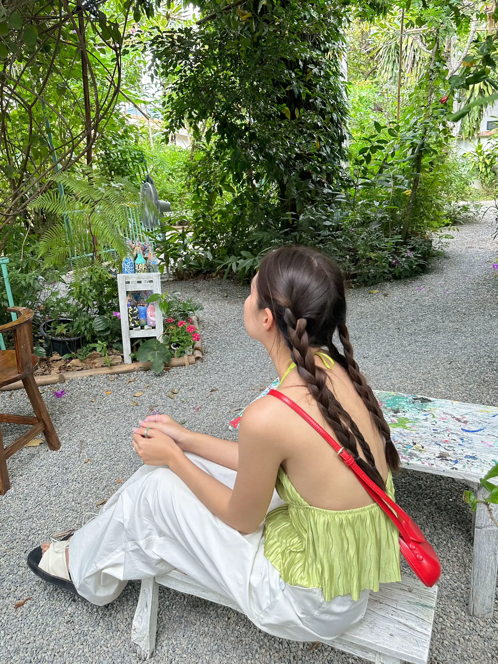 ootd🍎🎨🖌️ แต่งตัวน่ารักไประบายสีกัน | แกลเลอรีที่โพสต์โดย ε nessei ♡’ | Lemon8