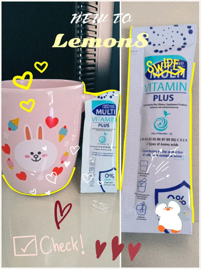 🍋วิตามิน #มัตติวิตามิน🥰🌸 | แกลเลอรีที่โพสต์โดย Tookky Took | Lemon8