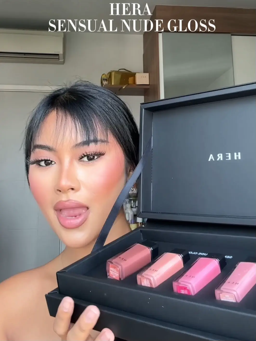 Hera ออกnude gloss ตัวใหม่ สวยมากแม่! | วิดีโอที่เผยแพร่โดย Natcher | Lemon8