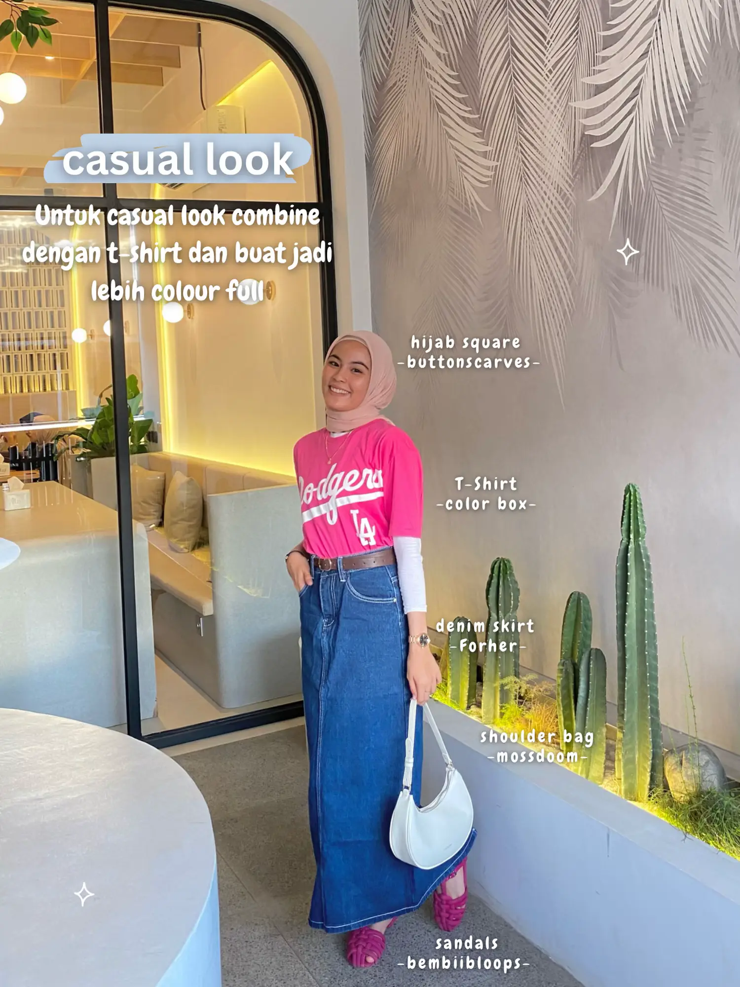 Styling denim skirt💗😍 | Galeri diposting oleh Nadia fransiska | Lemon8