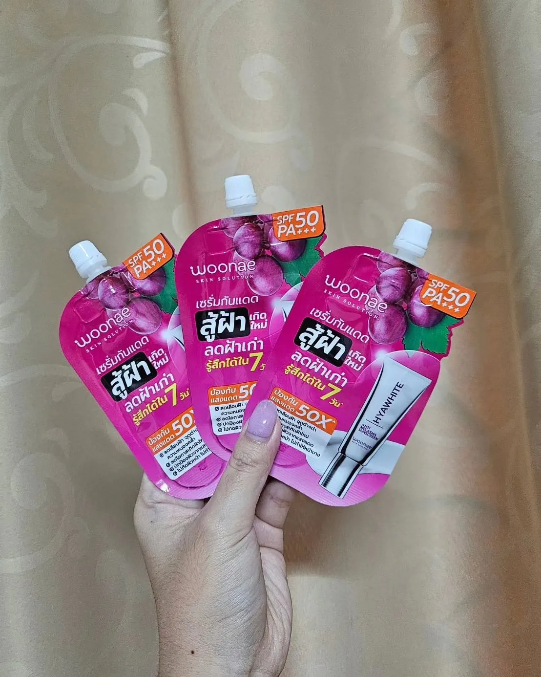 เซรั่มกันแดด สู้ฝ้า! | แกลเลอรีที่โพสต์โดย Namssn | Lemon8