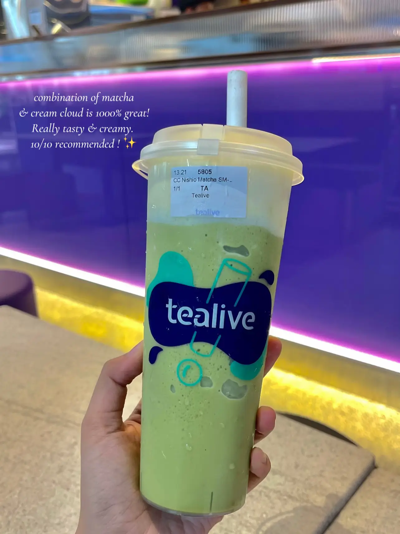 New Favourite Drink in Tealive: Cream Cloud 🧋 | Galeri disiarkan oleh ...