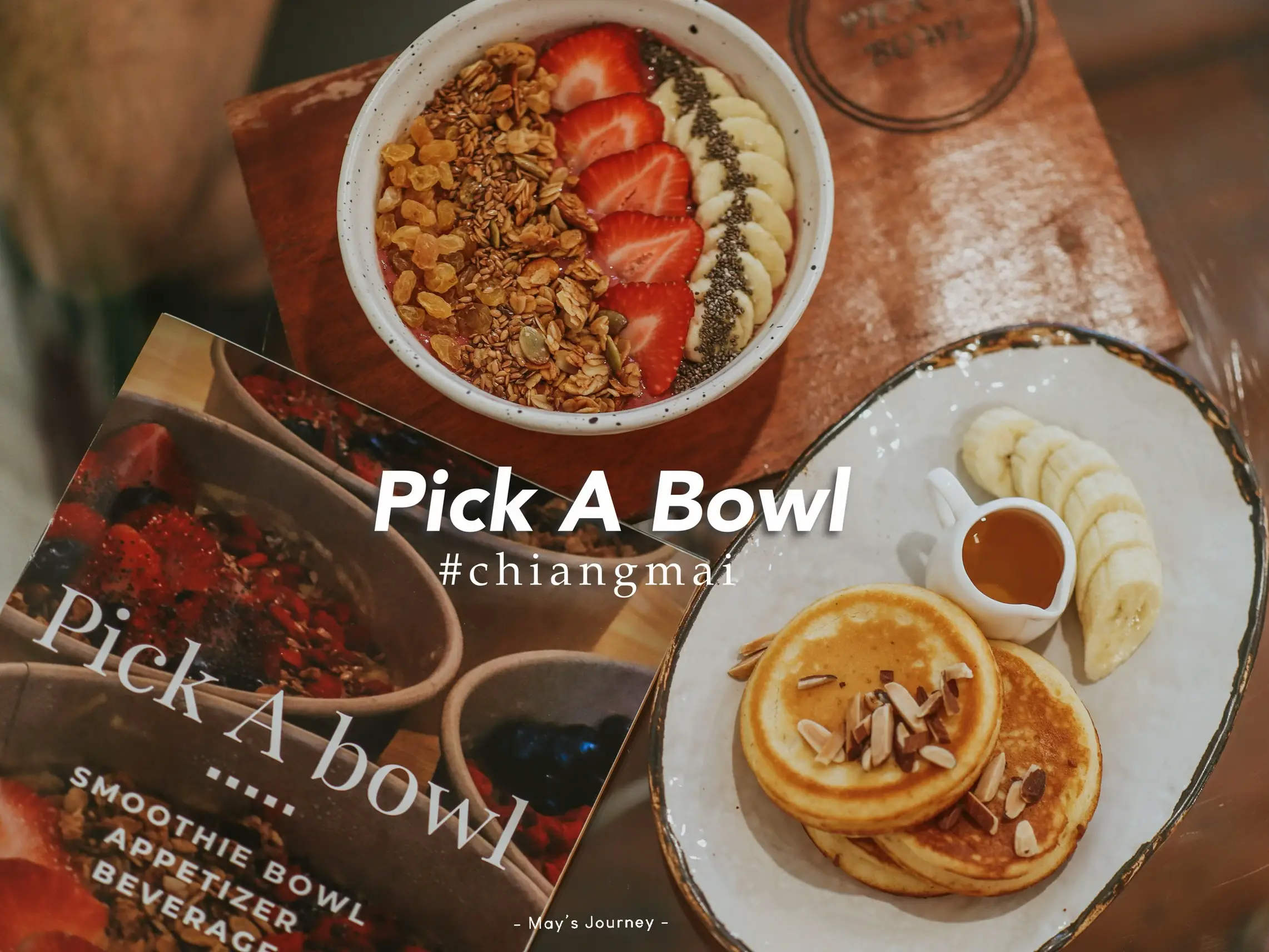 🥥🍓Pick A Bowl ผลไม้ปั่นเข้มข้นสำหรับคนรักสุขภาพ #เชียงใหม่ | แกลเลอรี ...