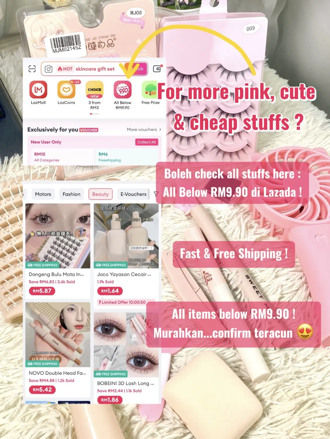 𝐏𝐢𝐧𝐤, 𝐂𝐮𝐭𝐞 & 𝐂𝐡𝐞𝐚𝐩 𝐒𝐭𝐮𝐟𝐟𝐬😍𝐀𝐋𝐋 𝐁𝐞𝐥𝐨𝐰 𝐑𝐌𝟗.𝟗𝟎‼ | Galeri disiarkan oleh ...