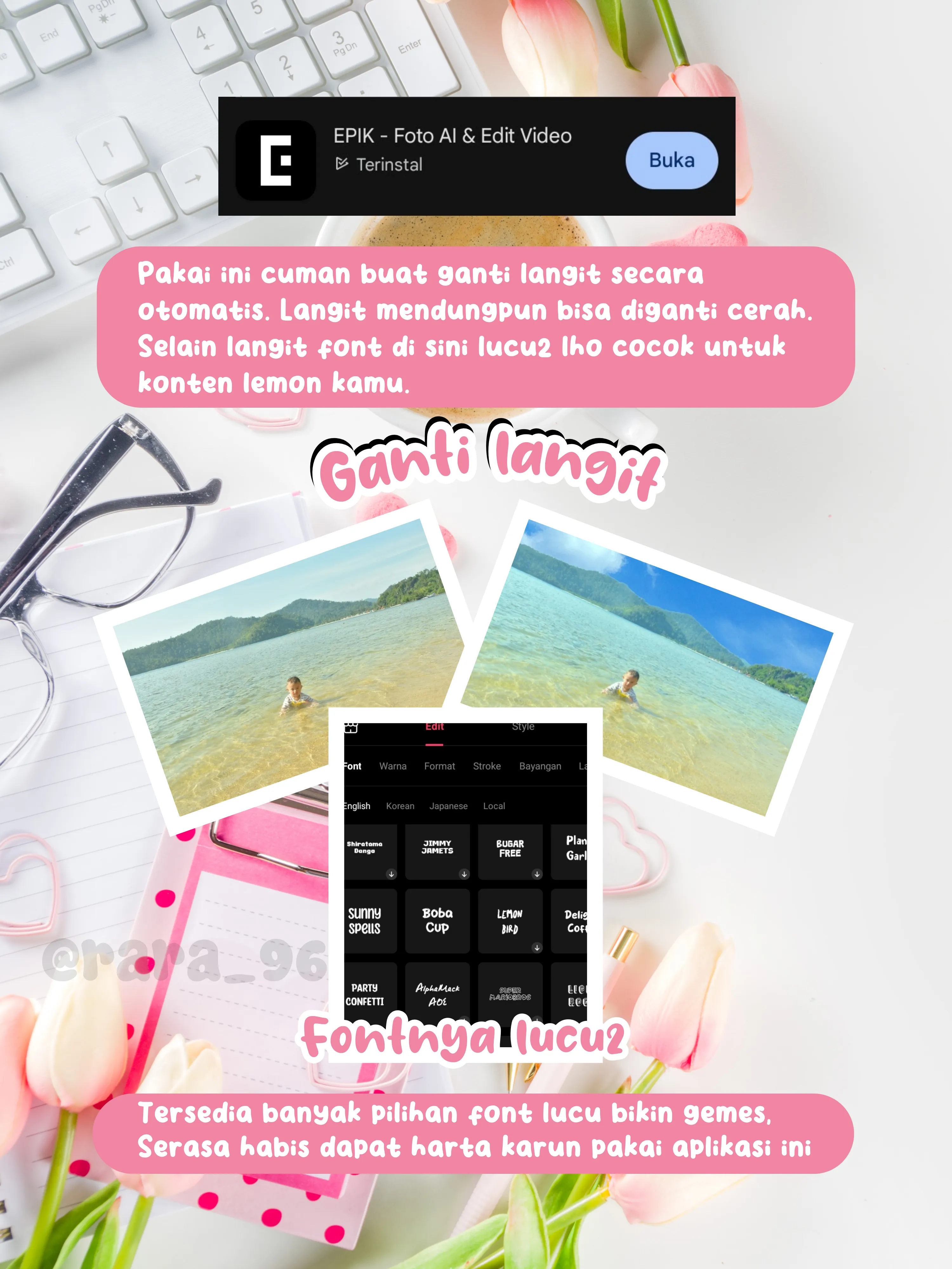 Aplikasiedit - Pencarian Lemon8