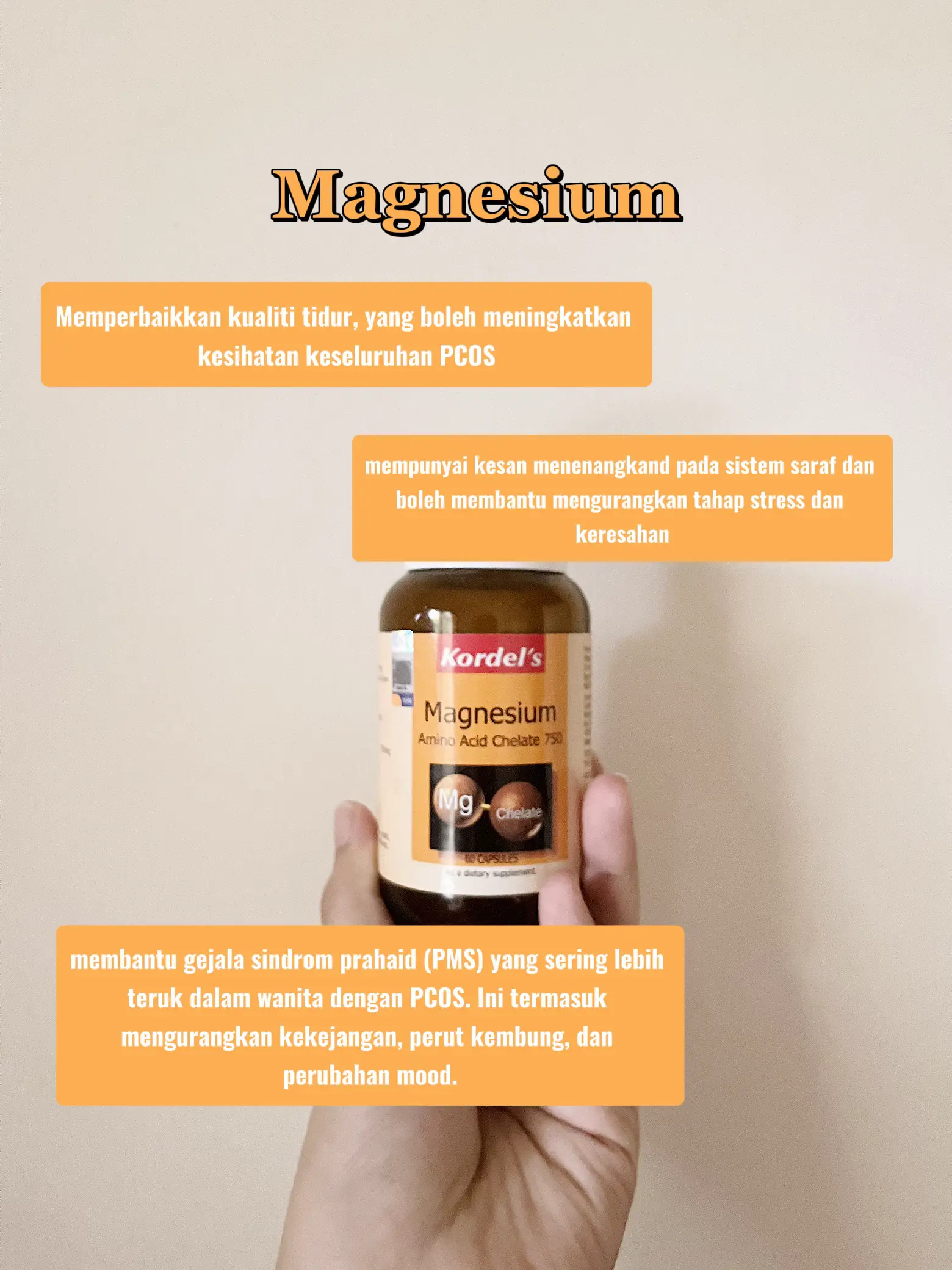 Supplements Yang MESTI DIAMBIL Untuk PCOS | Galeri disiarkan oleh ...