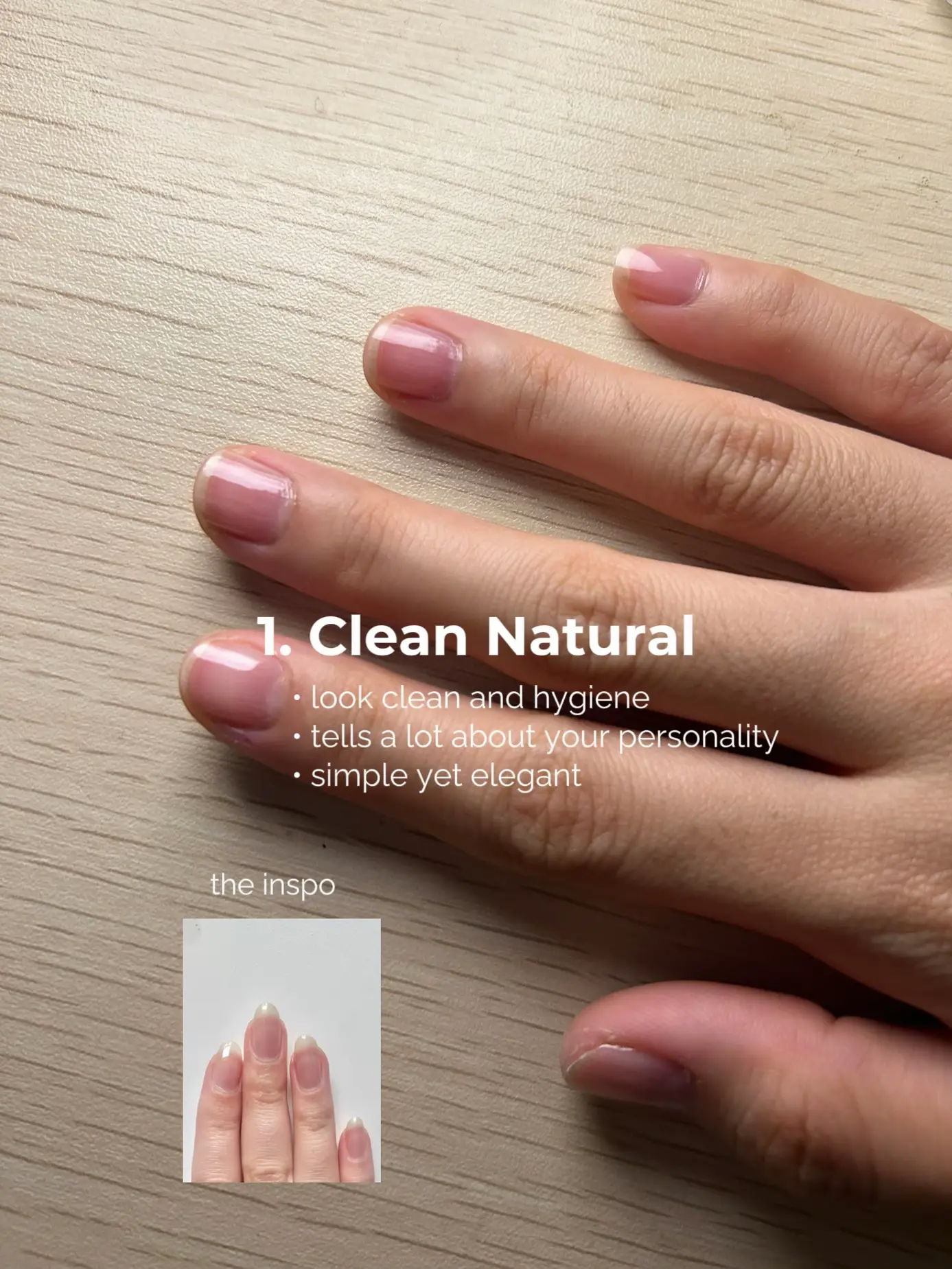 on your period? here’s clean girl nails to try 🌷 | Galeri disiarkan ...