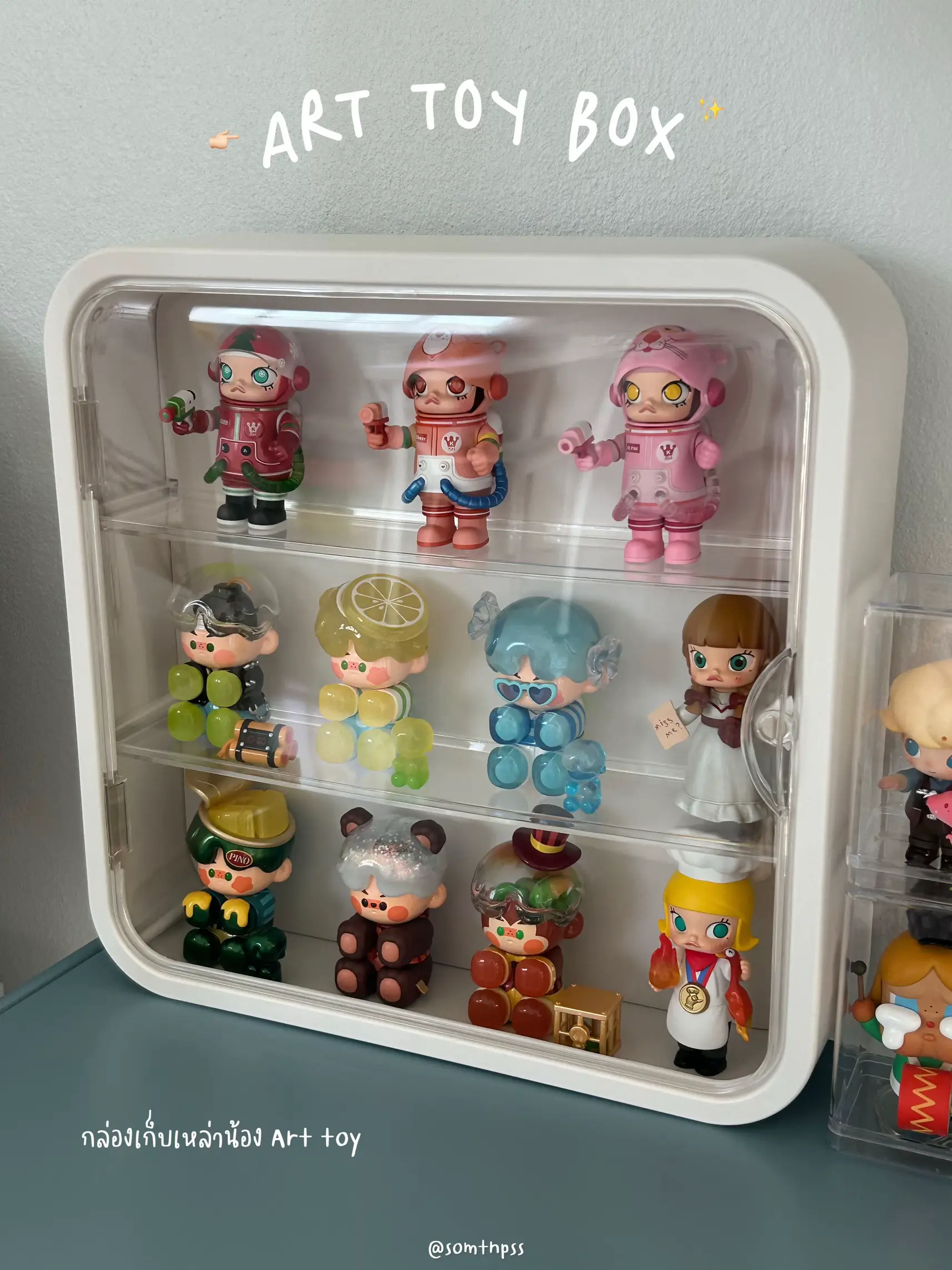 🛋️ Review Art Toy Box กล่องเก็บโมเดล 🧰 | แกลเลอรีที่โพสต์โดย Somtnpss | Lemon8