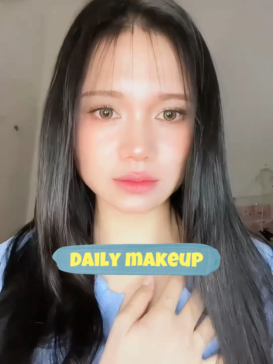 daily makeup tutorial | Video dipublikasikan oleh nitha | Lemon8