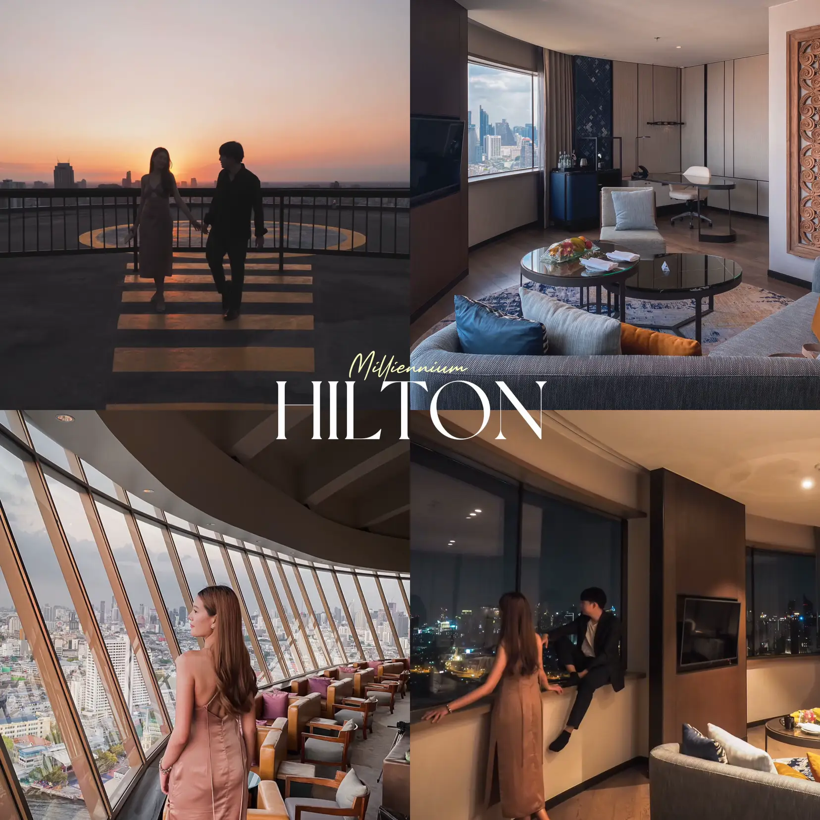 9 staycation ในกรุงเทพ สะกิดแฟนไปกันนน🥰 | แกลเลอรีที่โพสต์โดย Theworldisoutthere | Lemon8