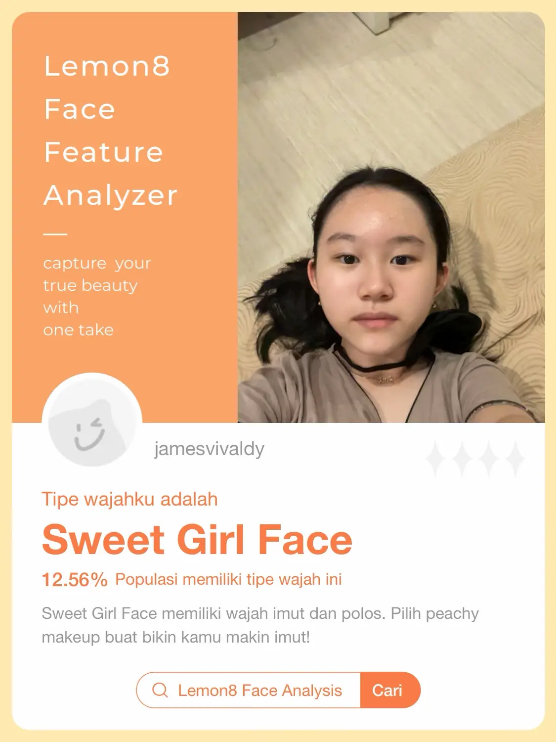 Laporan Analisis Wajahku | Galeri diposting oleh James Vivaldy | Lemon8