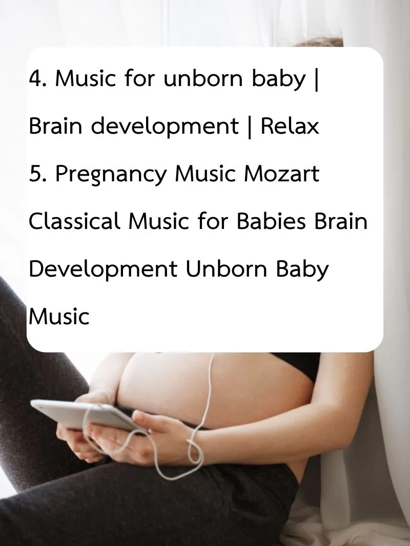 📌5 Playlist Mozart ที่ควรเปิดให้ลูกในท้องฟัง | แกลเลอรีที่โพสต์โดย Mim Paliwanish | Lemon8