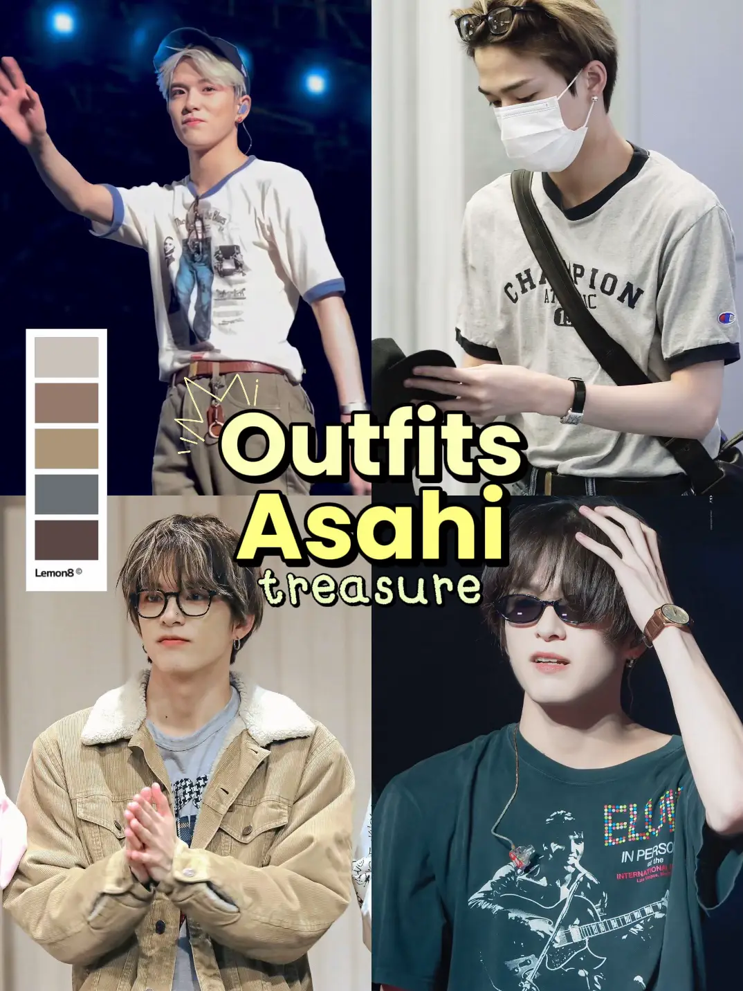 พาส่องแฟชั่น Asahi treasure💎 | แกลเลอรีที่โพสต์โดย happy story∿ | Lemon8