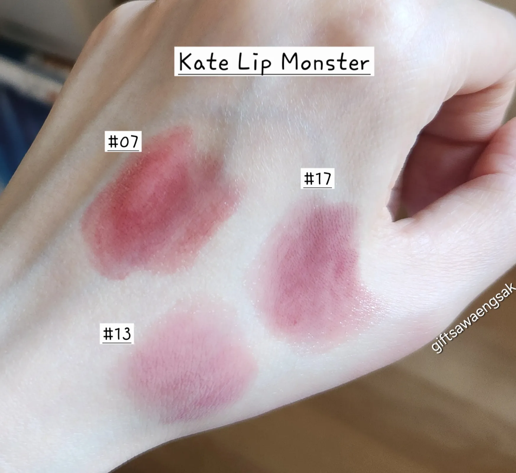 🇯🇵 ลิปสุดฮิตจากญี่ปุ่น Kate Lip Monster สีสวยมาก | แกลเลอรีที่โพสต์โดย ...