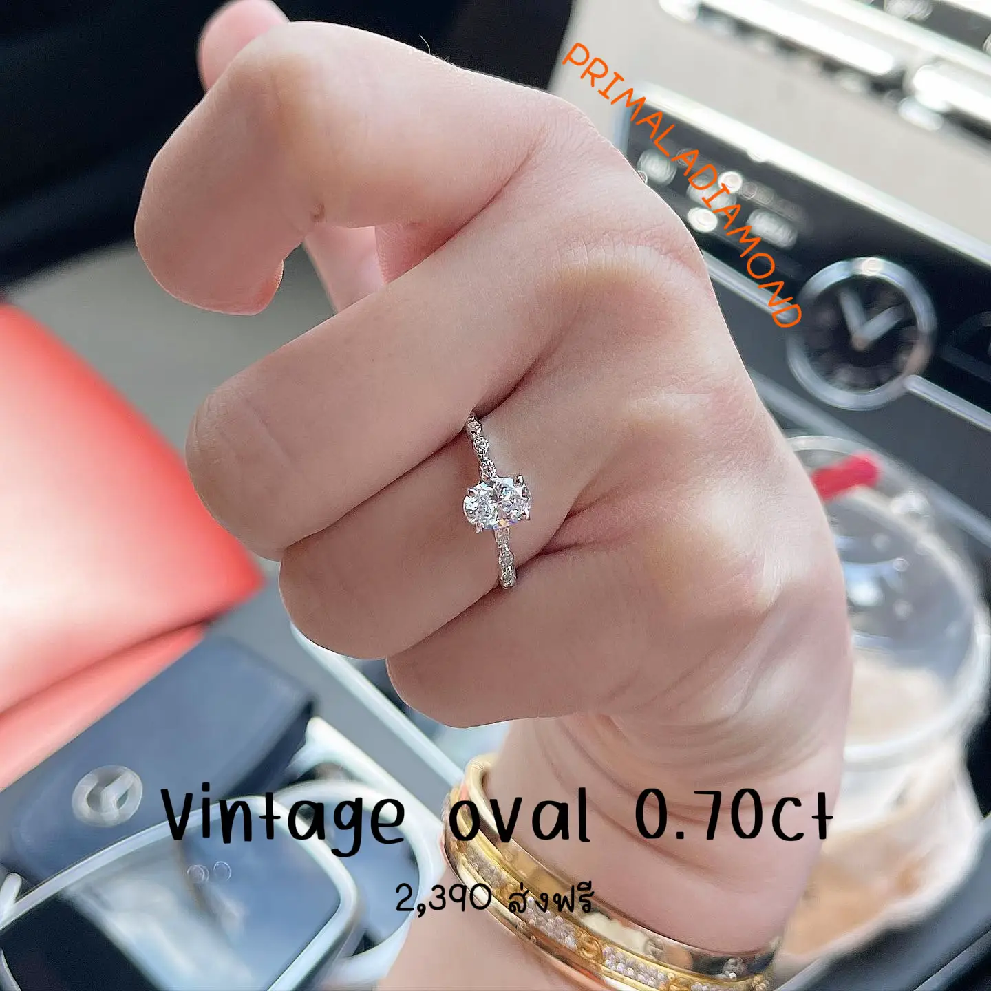 Vintage oval 0.70ct | แกลเลอรีที่โพสต์โดย Primaladiamond | Lemon8