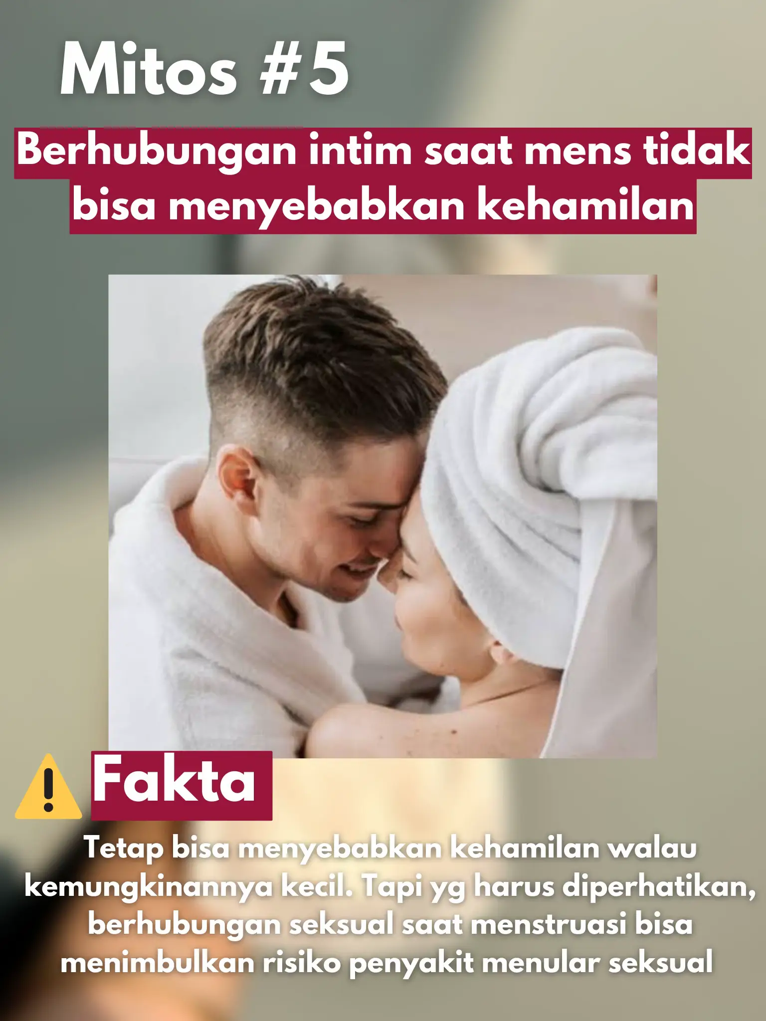 KENALI MITOS MENSTRUASI INI & CARI FAKTANYA DISNI‼️ | Galeri diposting ...