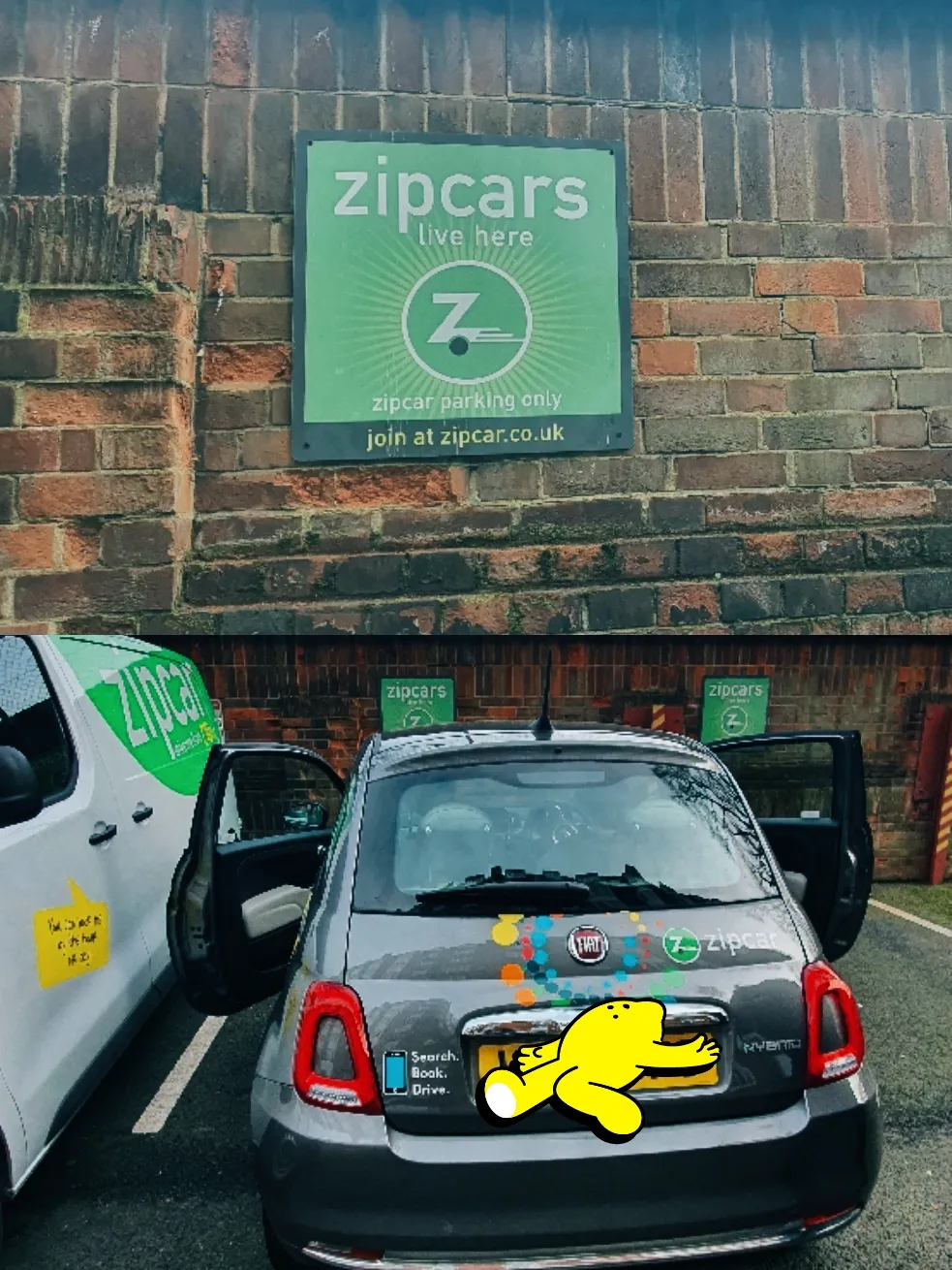 เช่ารถ Zipcar ขับเที่ยวในอังกฤษ รับรถง่ายแค่กดแอพ | แกลเลอรีที่โพสต์โดย Apple LC🔸 ᕱ⑅ᕱ | Lemon8
