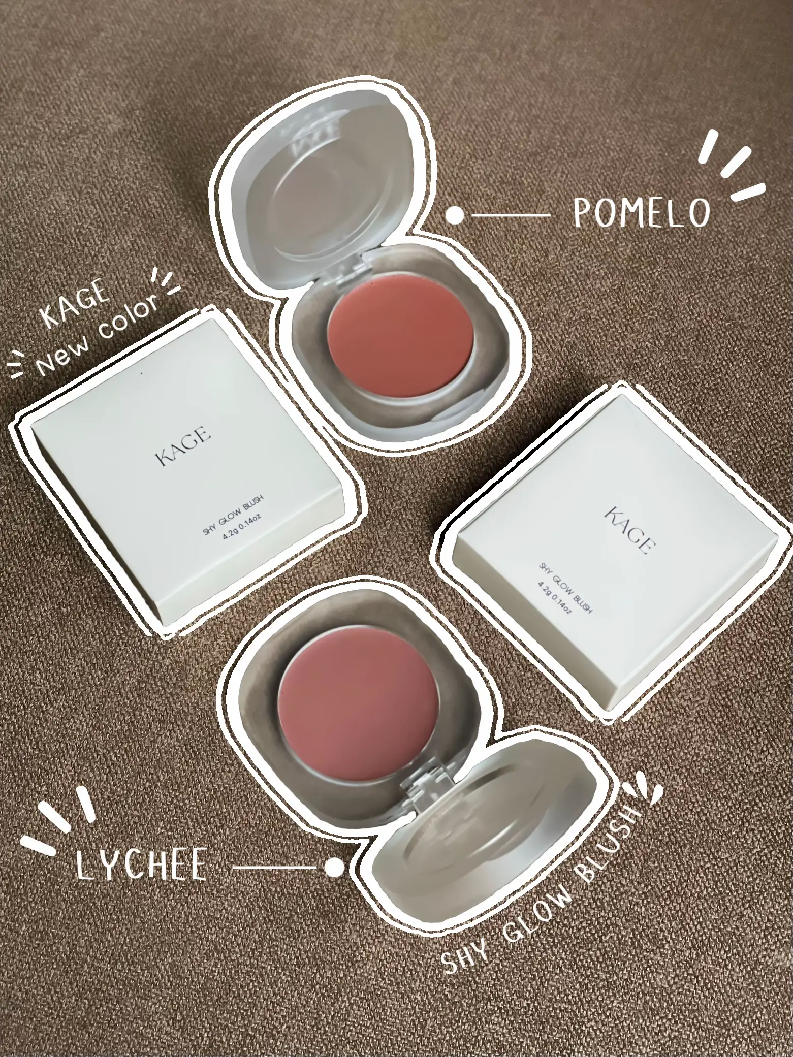 รีวิว Filter blush แบรนด์ KAGE 2 สีใหม่ | แกลเลอรีที่โพสต์โดย Fernquill | Lemon8