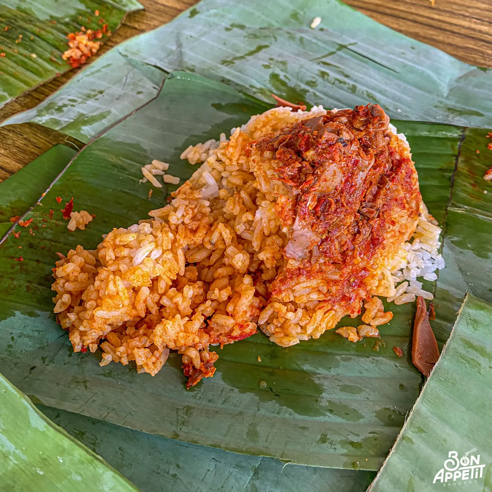 Ali Nasi Lemak Daun Pisang ข้าวมันสไตล์มลายูสุดแซ่บบบบ😍🫶🏻 | แกลเลอรีที่ ...