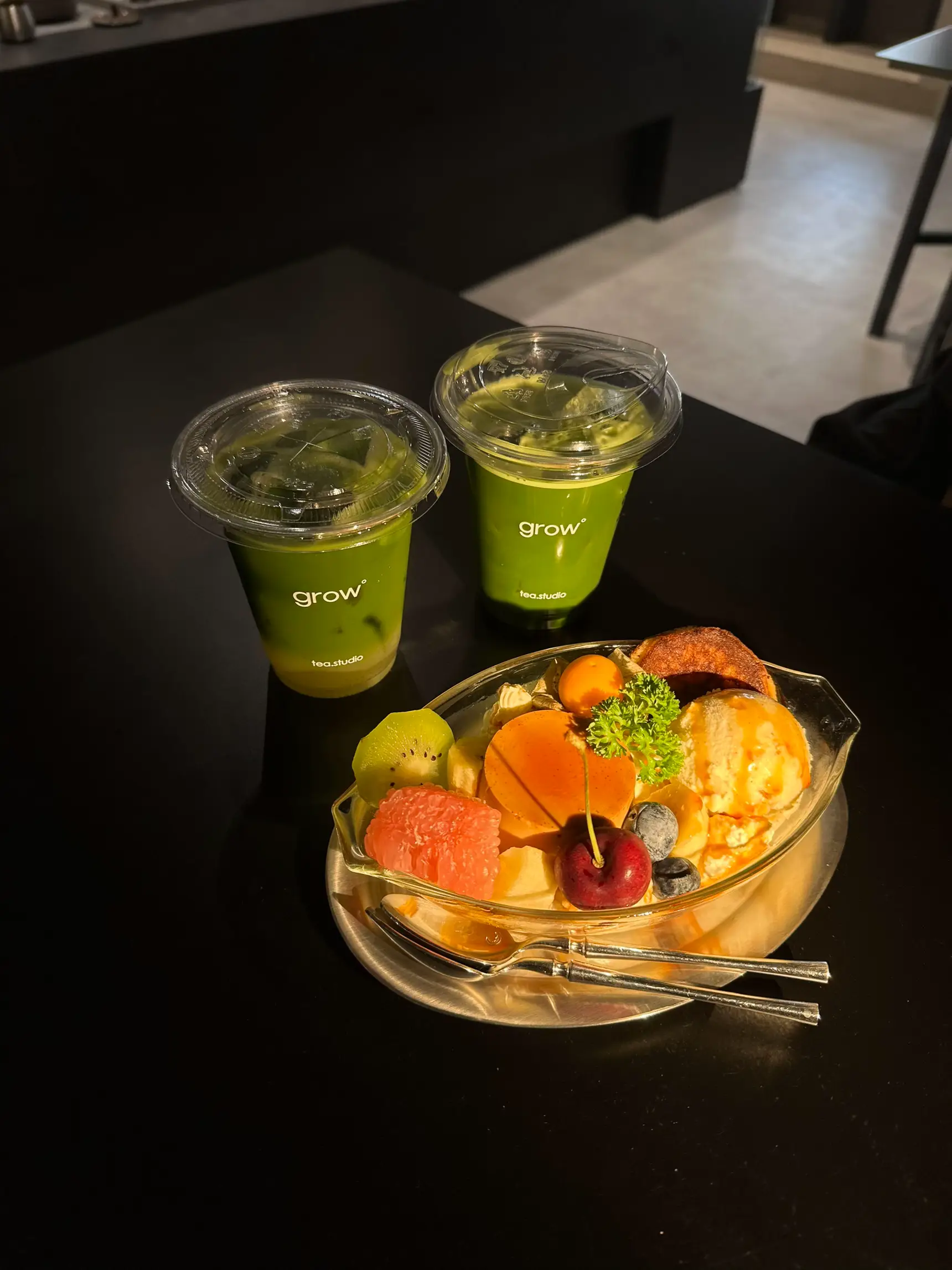 คาเฟ่ specialtyชาเขียวใกล้BTSพร้อมพงษ์| GROW TEA.STUDIO | แกลเลอรีที่ ...