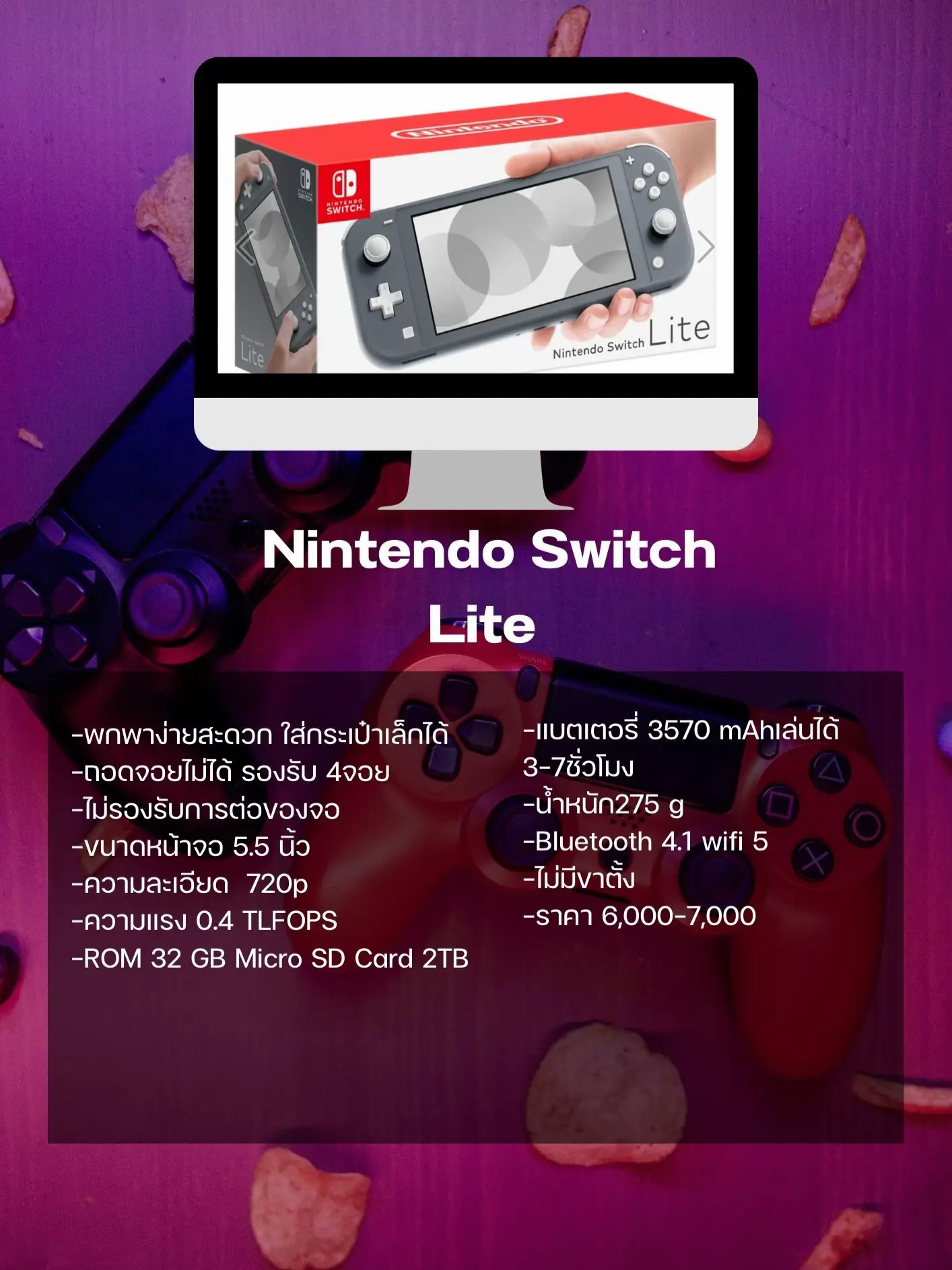 Nintendo Switch 2024 รุ่นไหนดี‼️ | แกลเลอรีที่โพสต์โดย NTN.TECHNOLOGY ...