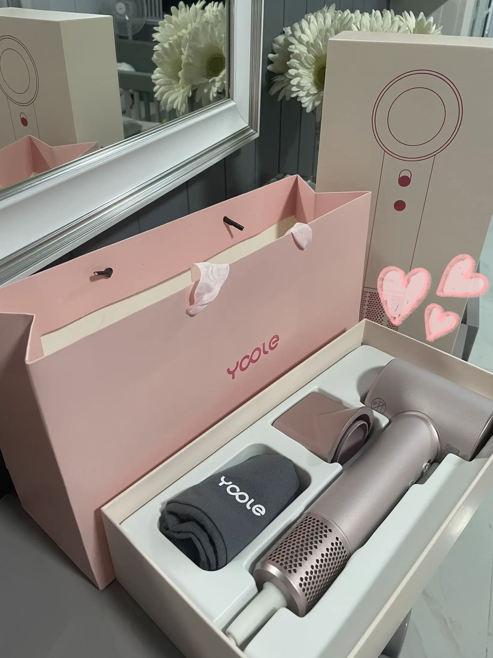 ไดร์เป่าผม Yoole สีสวยน่ารัก ราคาน่าคบ น้ำหนักเบา แต่ลมแรงส์🤩 | แกลเลอ ...
