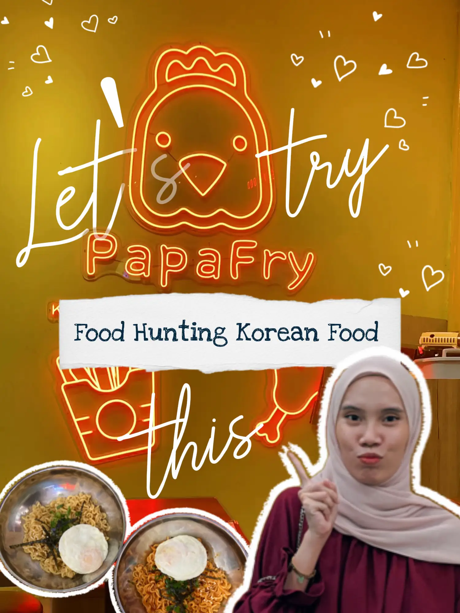Korean Food Hunting at Papa Fry | Galeri disiarkan oleh TheNaniee | Lemon8