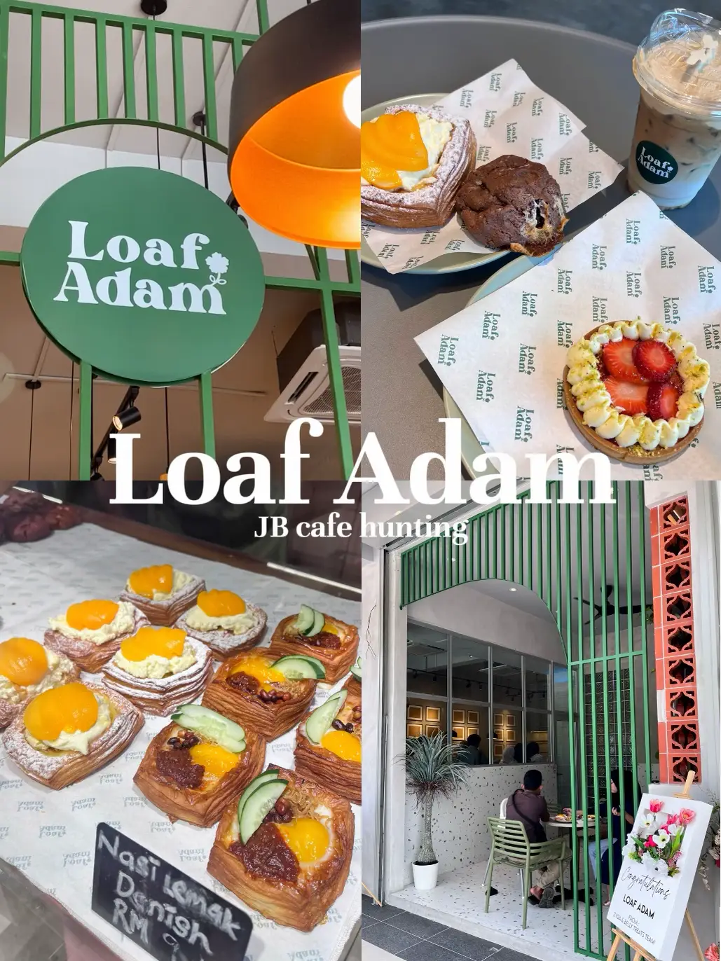 New cafe in town! The tiktok famous Loaf Adam 🥰 | Galeri disiarkan oleh J | Lemon8