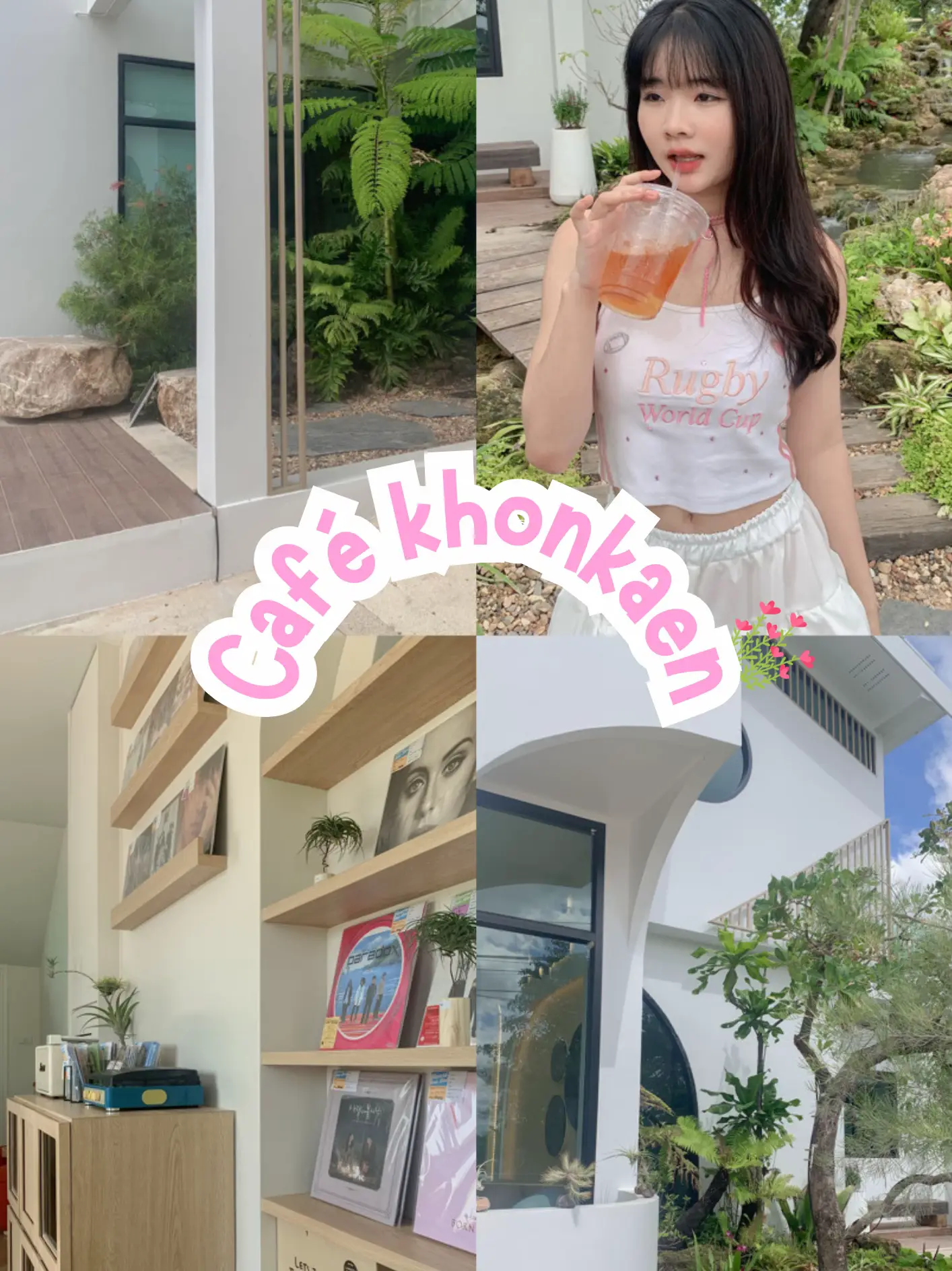 Café Khonkaen Blah Blah Bloom🌺 | แกลเลอรีที่โพสต์โดย Pornpan | Lemon8