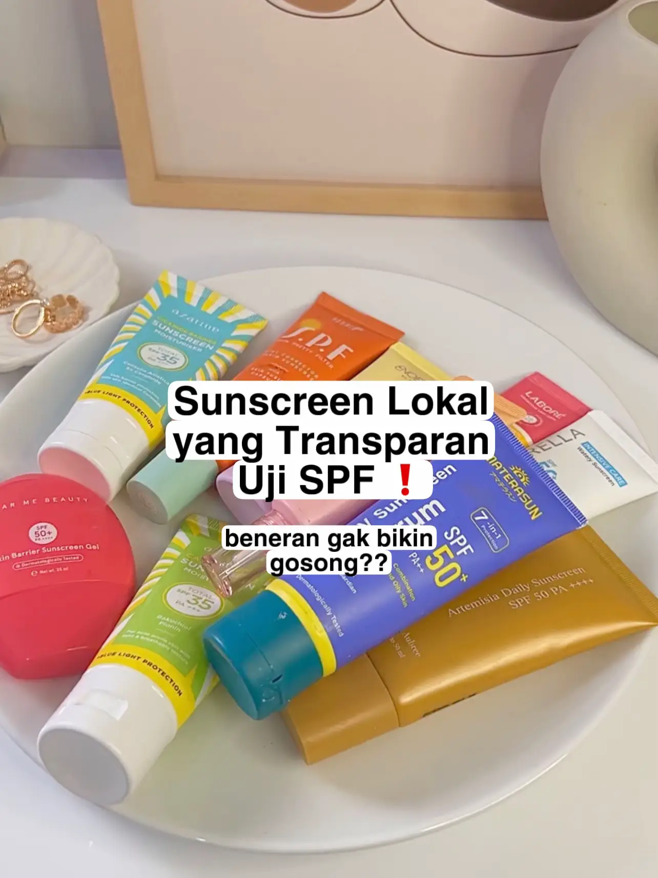 Sunscreen Lokal yang Sudah Uji SPF | วิดีโอที่เผยแพร่โดย radhita rara | Lemon8