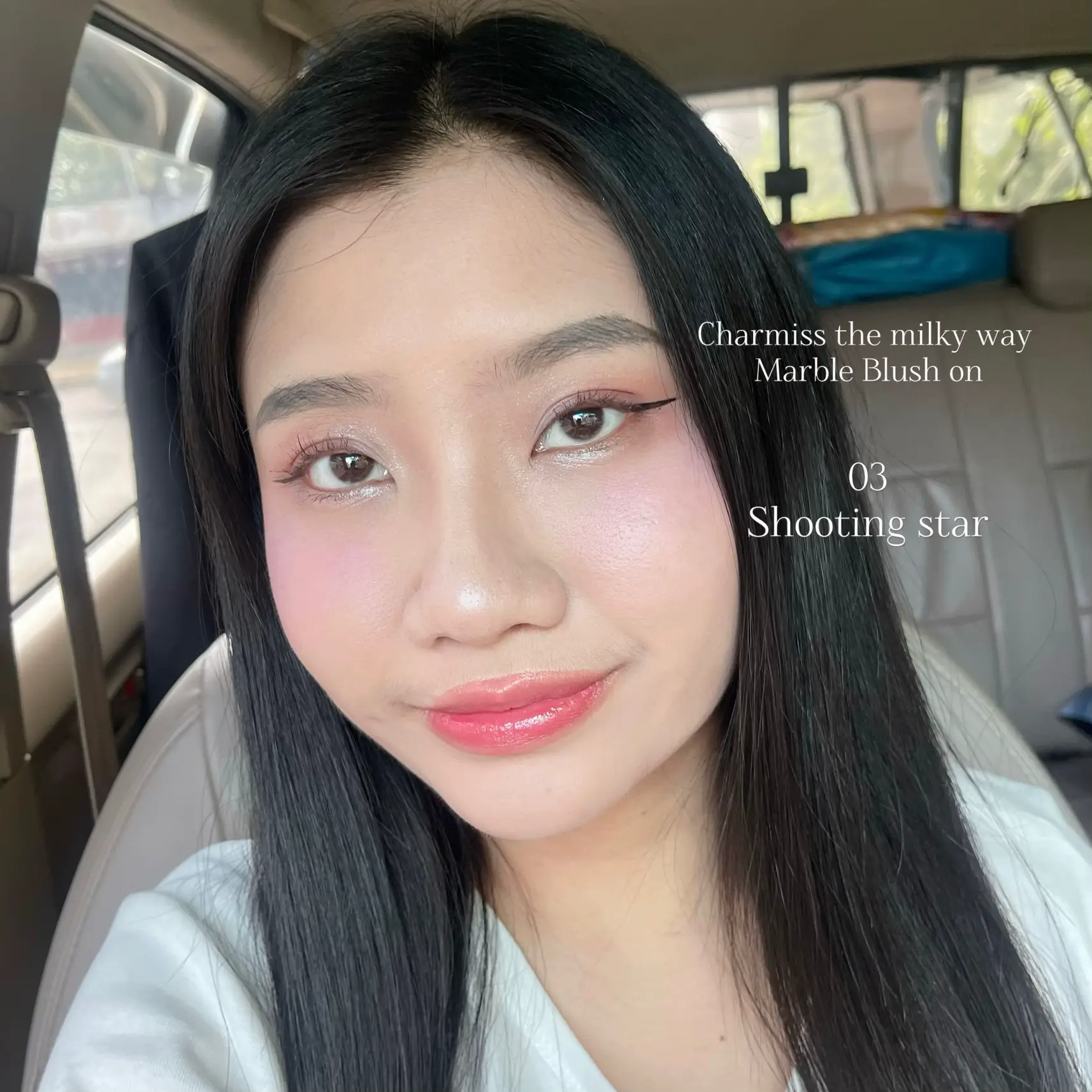 Charmiss the milky way Marble Blush on | แกลเลอรีที่โพสต์โดย หนูบีชี้แนะ | Lemon8