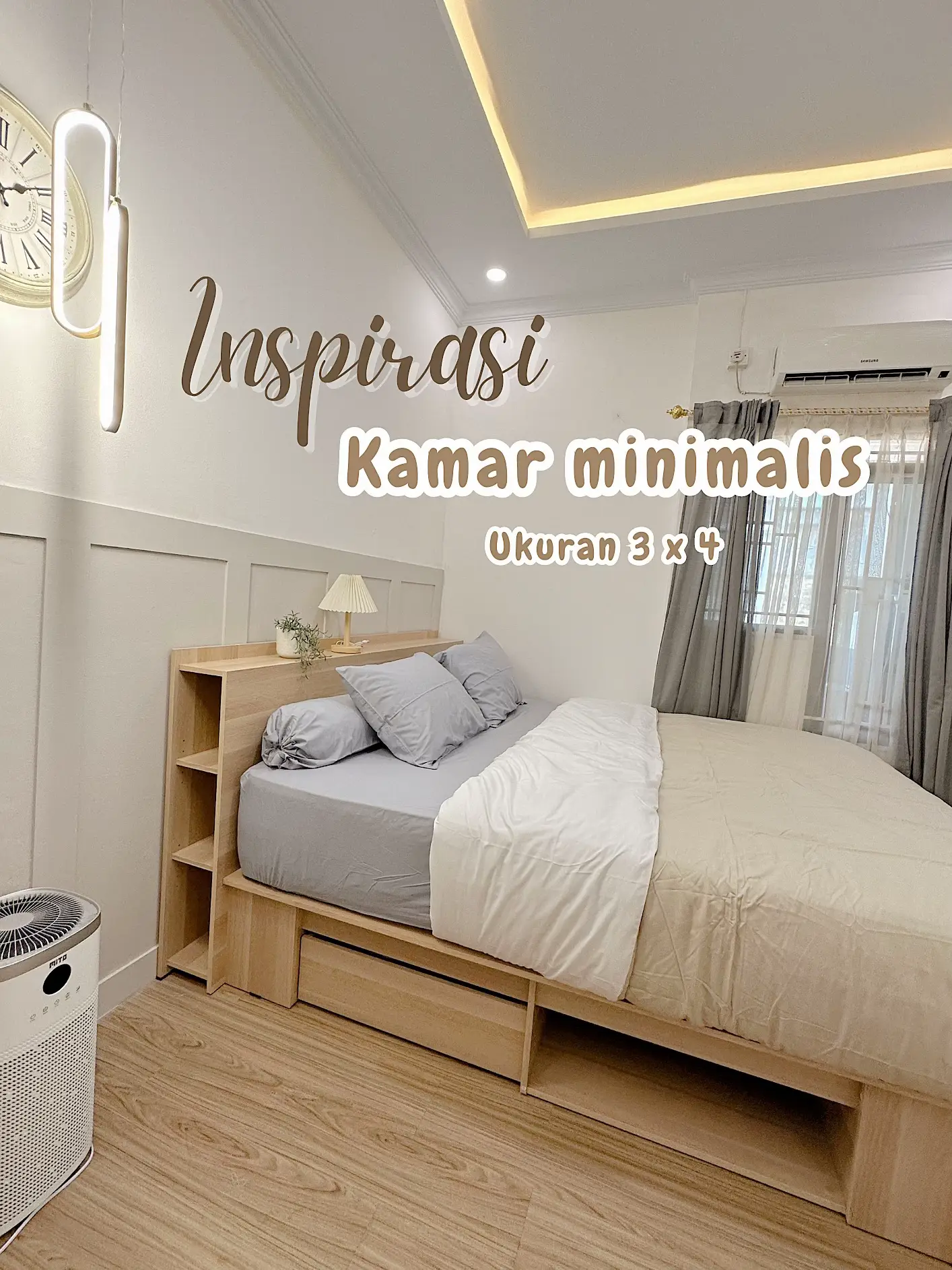 Inspirasi kamar minimalis | Galeri diposting oleh Ruri_ferori | Lemon8