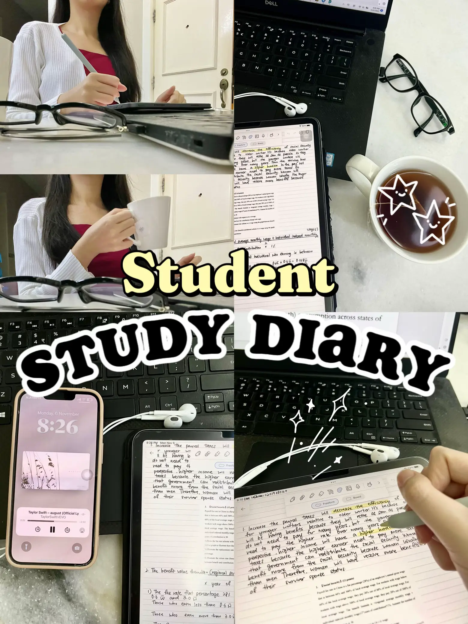 MY STUDY DIARY | HOW I STUDY AND FOCUS | Galeri disiarkan oleh ...