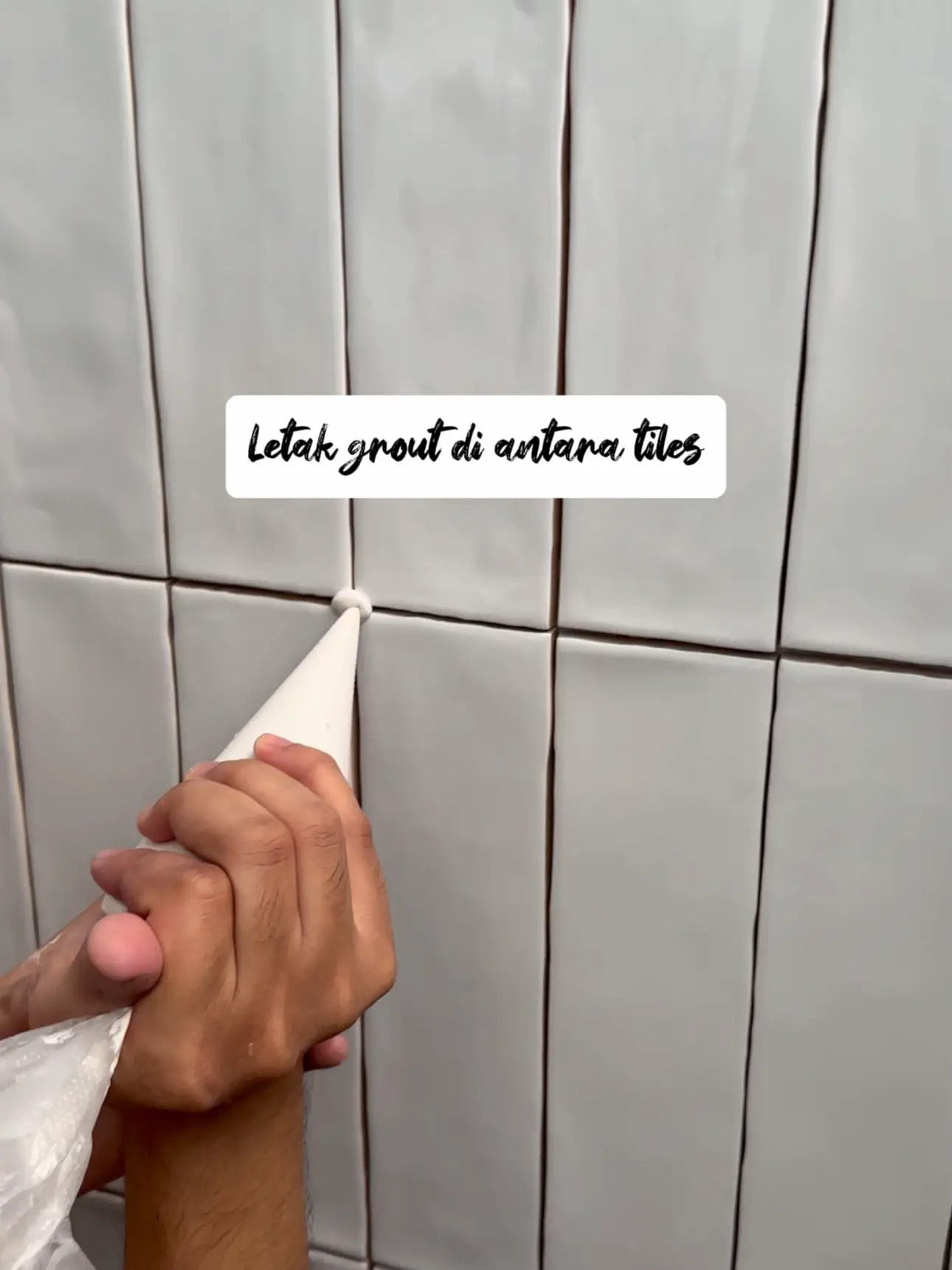 Cara DIY pasang tiles di rumah! | Galeri disiarkan oleh AD Sweet Home ...