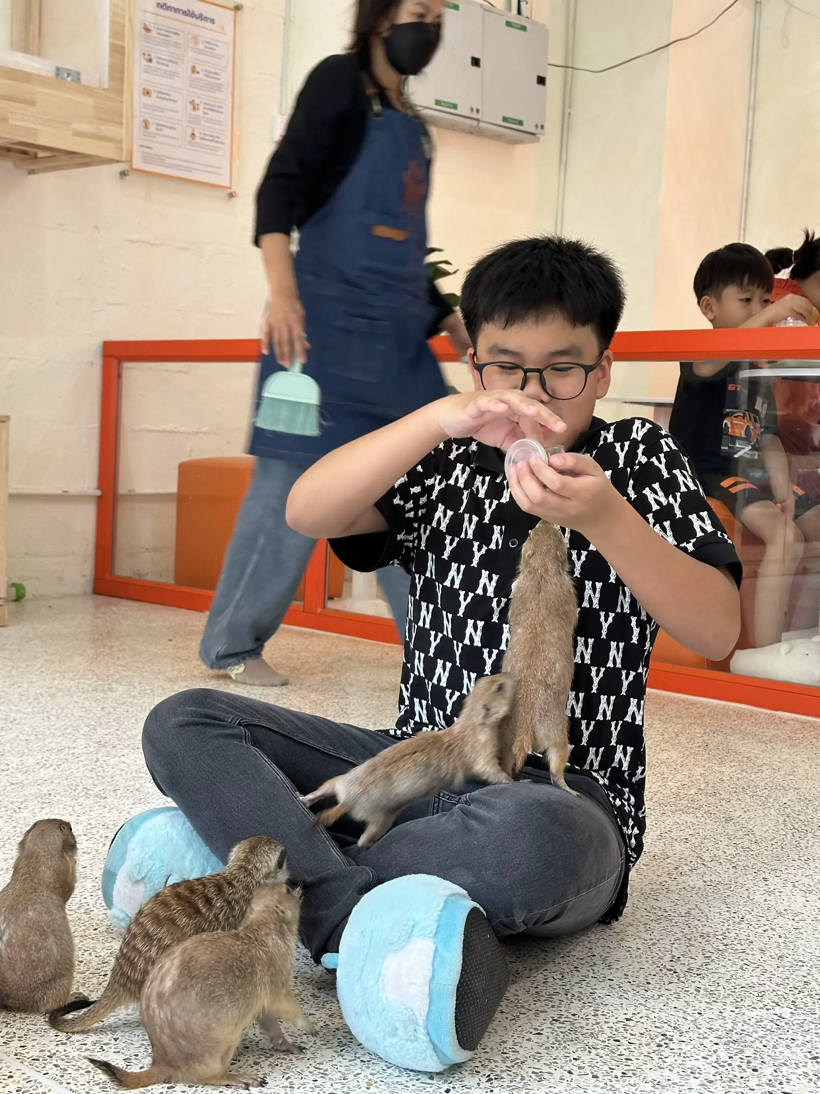 วันแม่นี้ จูงมือลูกมาเล่นกับน้องสัตว์ Exotic ที่ Little Den Cafe | แกล ...