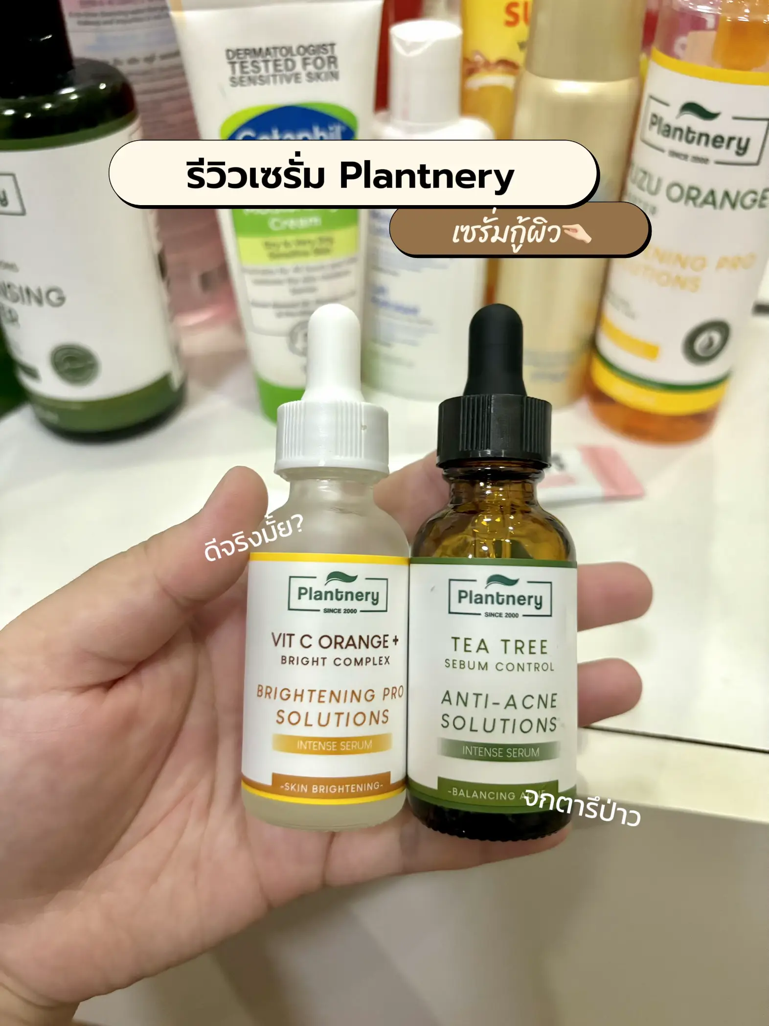 รีวิวเซรั่ม Plantnery ทั้ง2สูตร | แกลเลอรีที่โพสต์โดย dream | Lemon8