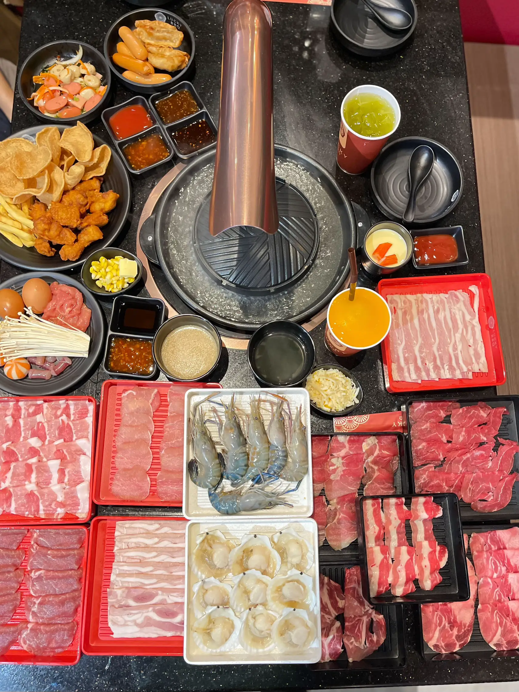 ร้านลัคกี้สุกี้ มีร้านบุฟเฟต์ปิ้งย่างด้วยนะ ”ร้านลัคกี้ บาร์บีคิว“ | วิดีโอที่เผยแพร่โดย KP ...