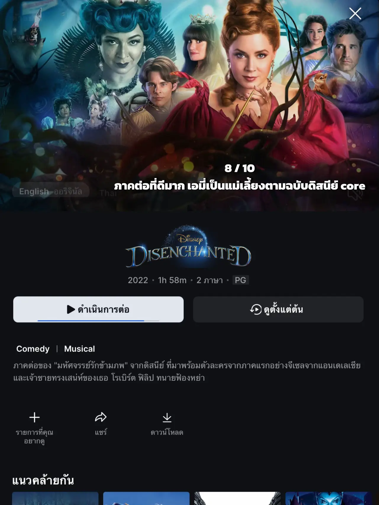 เช็คลิสต์หนังไม่ค่อยมีคนรู้จักใน DISNEY + | แกลเลอรีที่โพสต์โดย Suployh | Lemon8