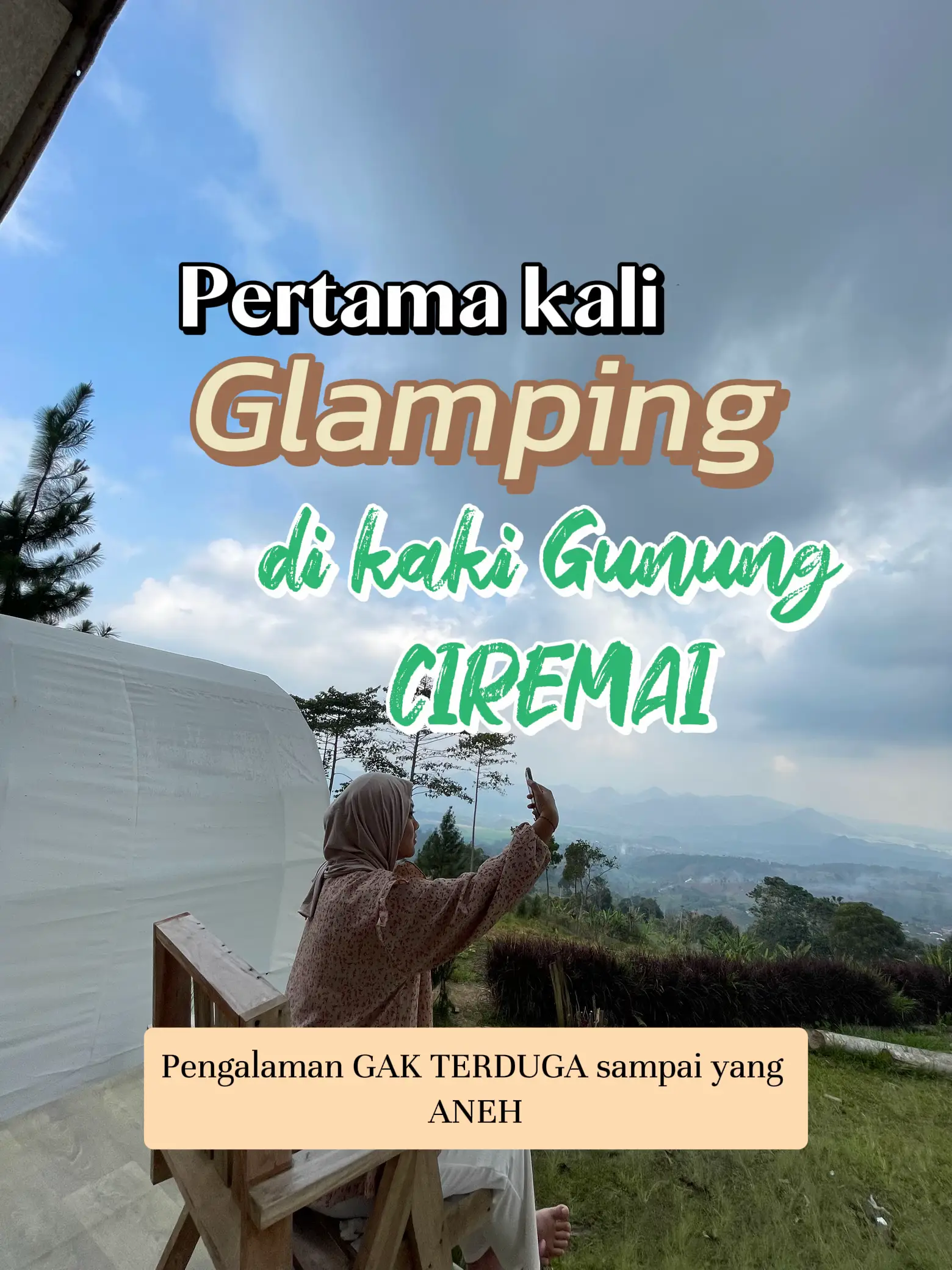 Pengalaman Seru & Creepy ku saat Glamping😳 | Galeri diposting oleh SHE IS 🌱 | Lemon8