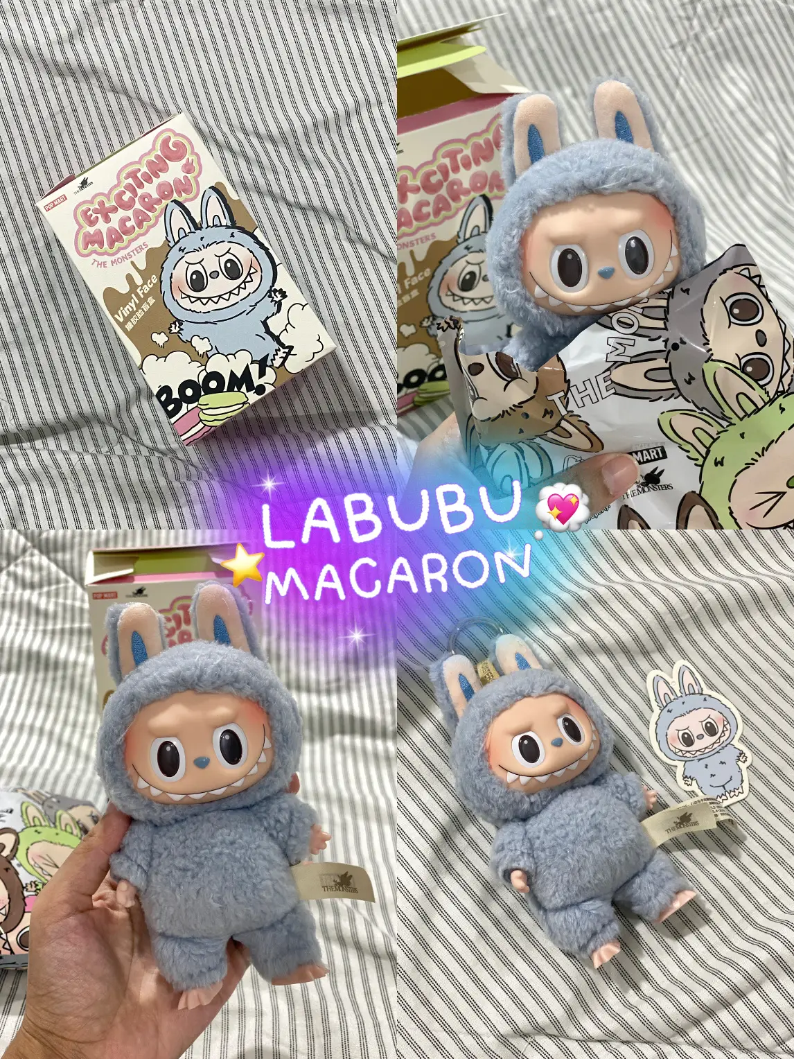 ลาบูบู้ตัวแรกก👀💖 | Labubu Macaron | แกลเลอรีที่โพสต์โดย Sorayabun | Lemon8